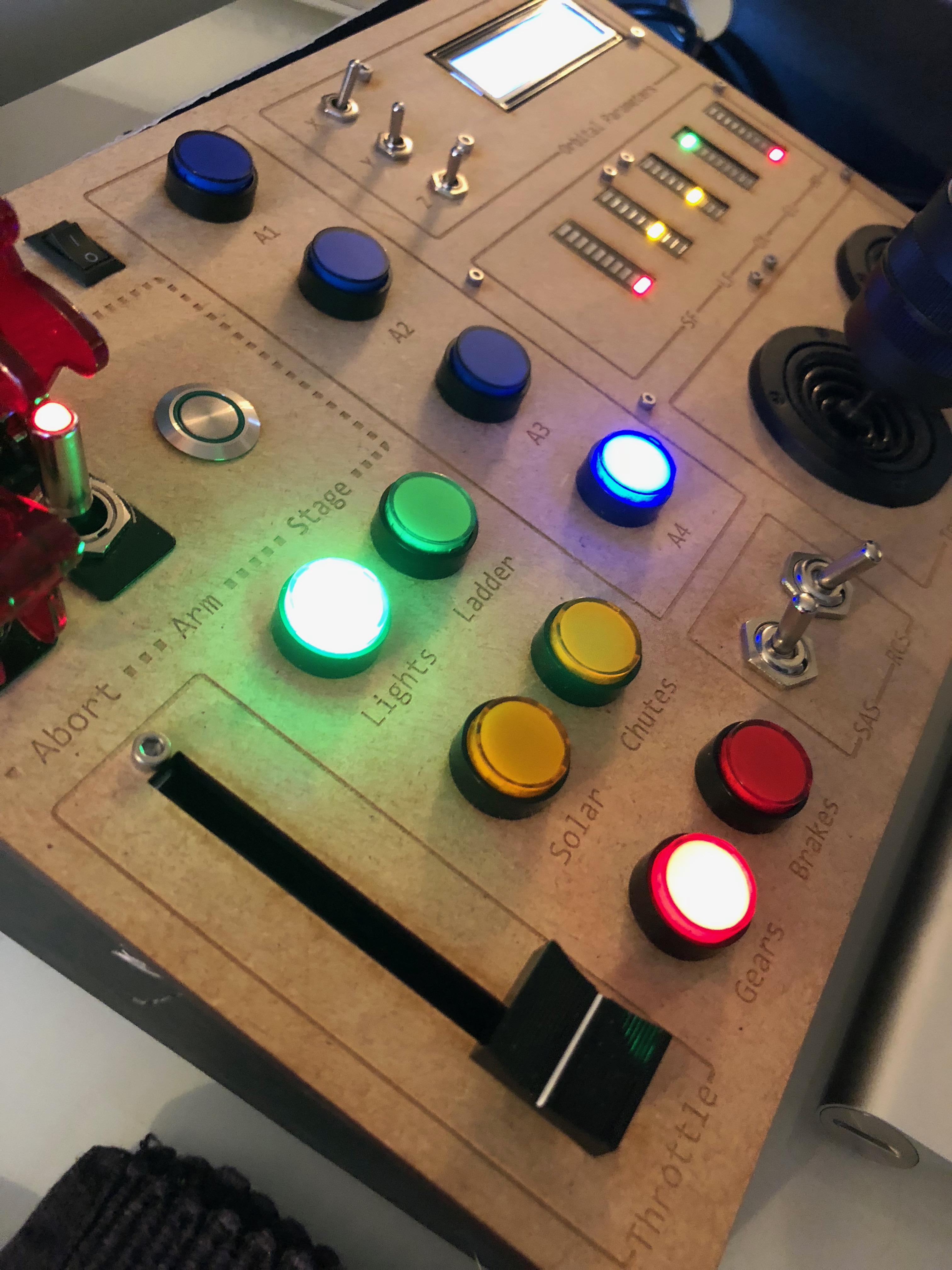 KerbalController: a Custom Control Panel for Rocket Game Kerbal Space ...