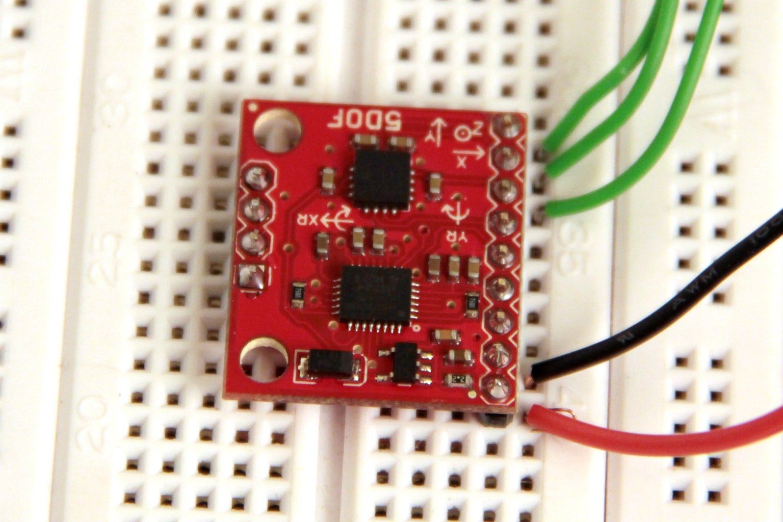 Use An Accelerometer And Gyroscope With Arduino Instructables