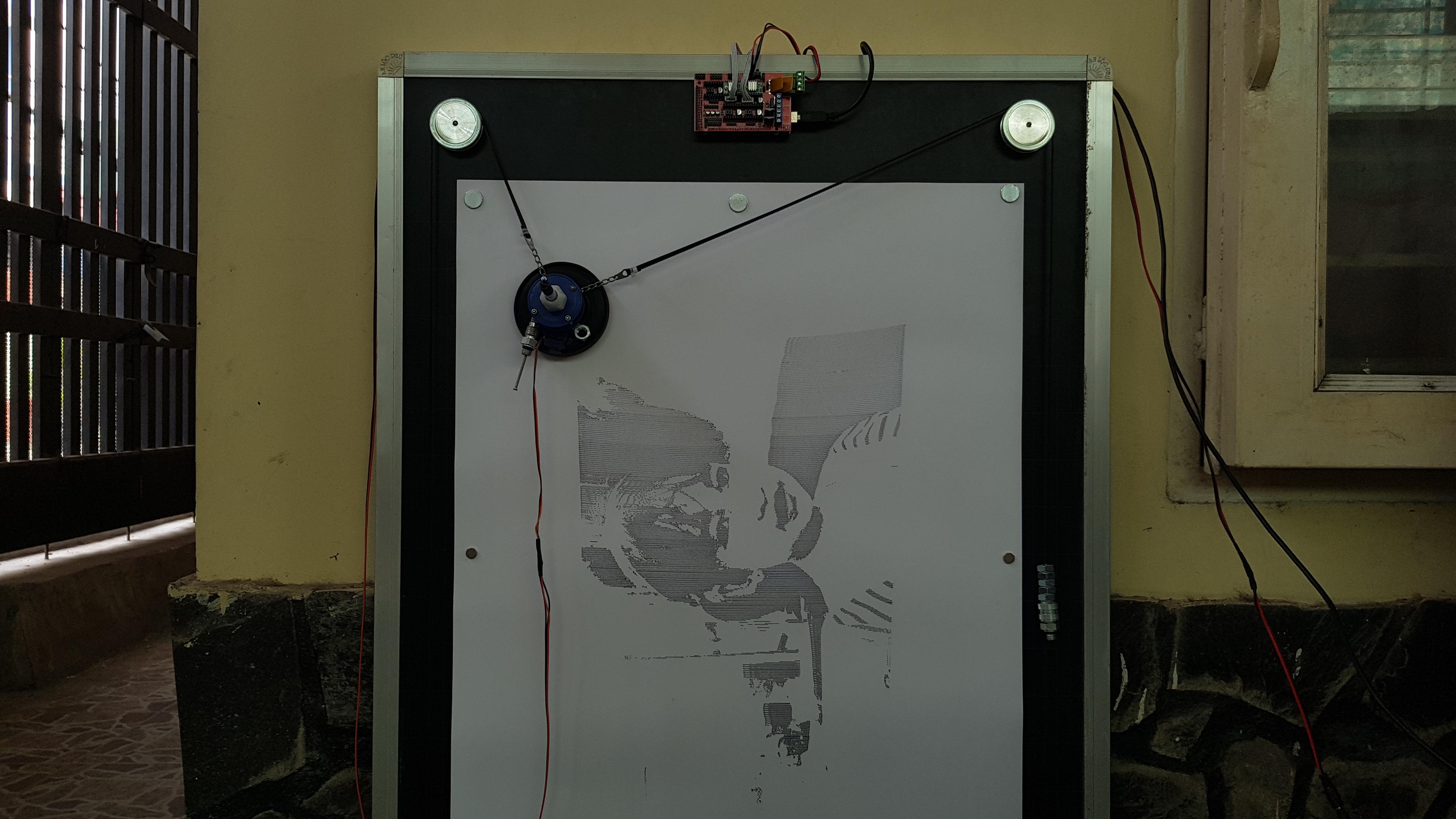 BLACKBOARD V-PLOTTER : 10 Steps (with Pictures) - Instructables