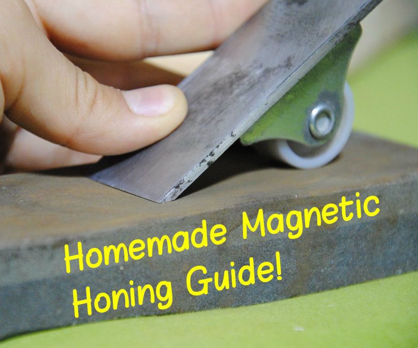 How to Make a Magnetic Honing Guide (For Sharpening Chisels & Hand ...