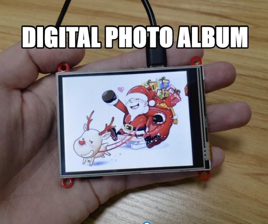 Make a Digital Photo Album by ESP32 : 6 Steps (with Pictures ...