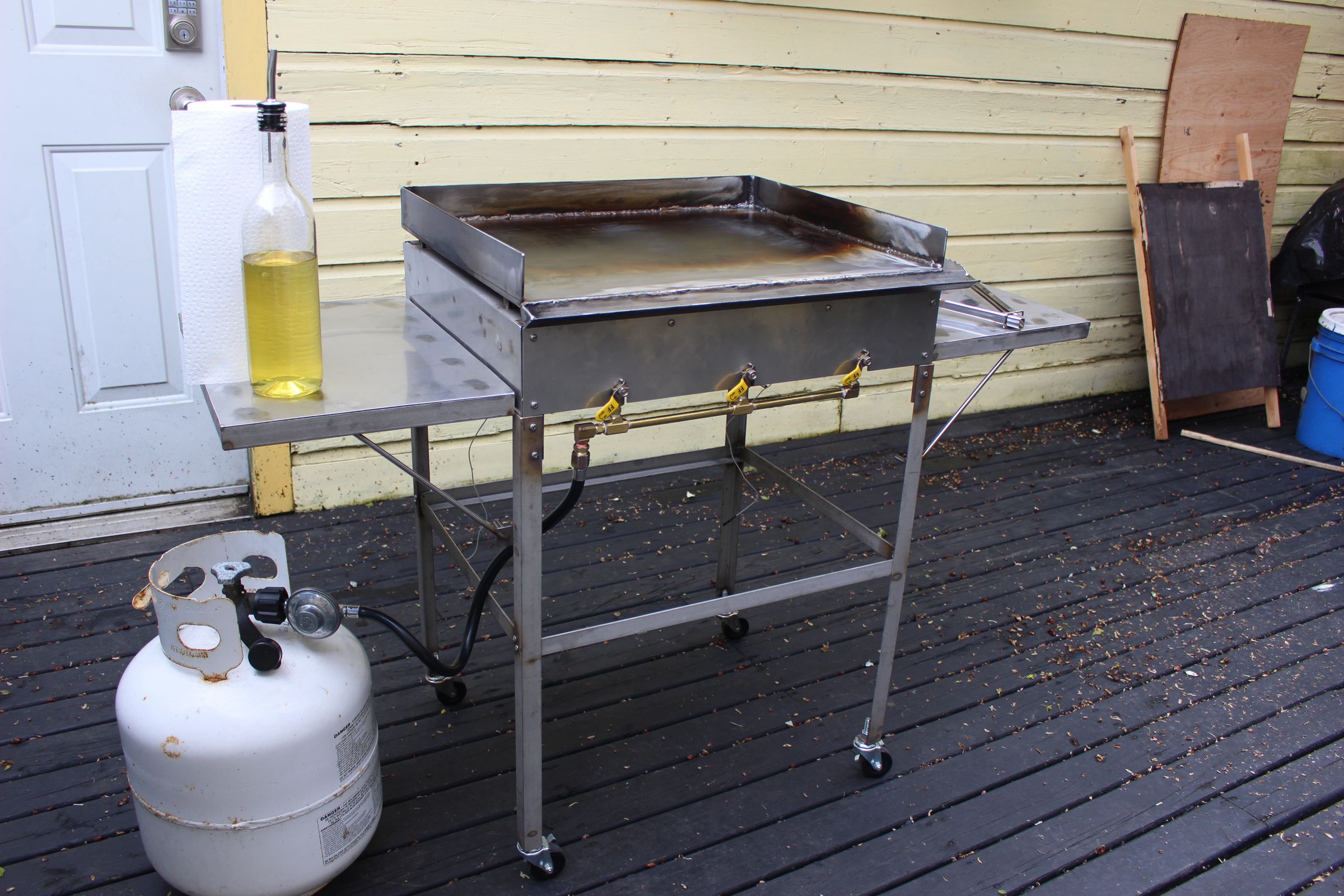 How to Make an Outdoor Griddle : 9 Steps (with Pictures) - Instructables