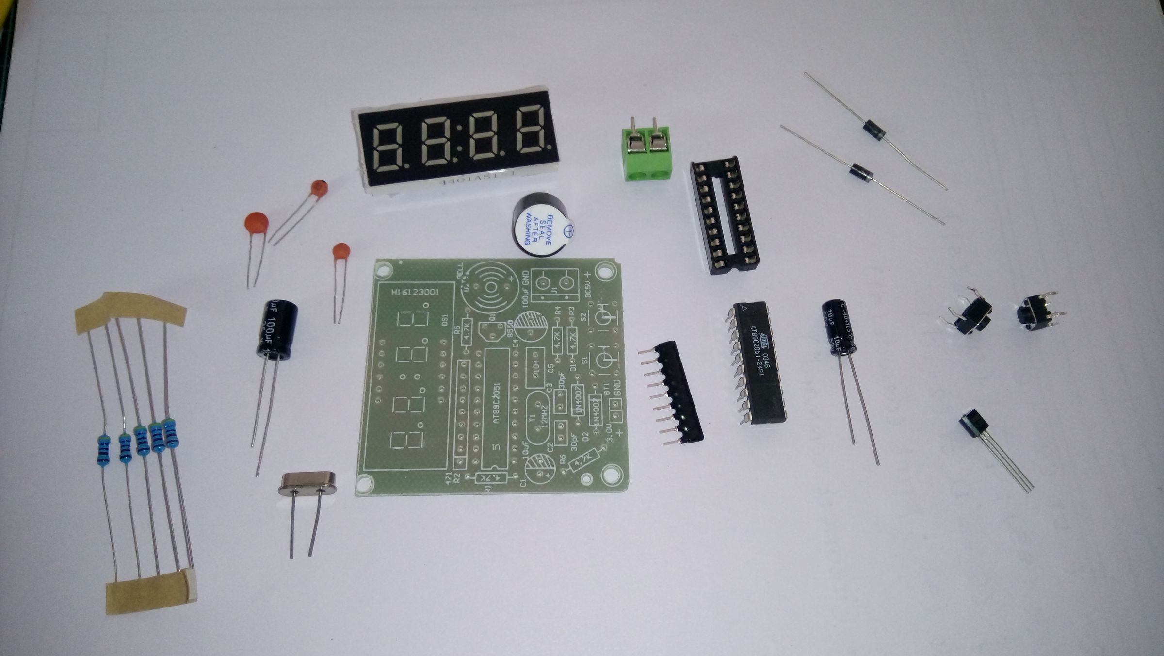 DiY LED Clock Kit - Part 1 : 5 Steps - Instructables