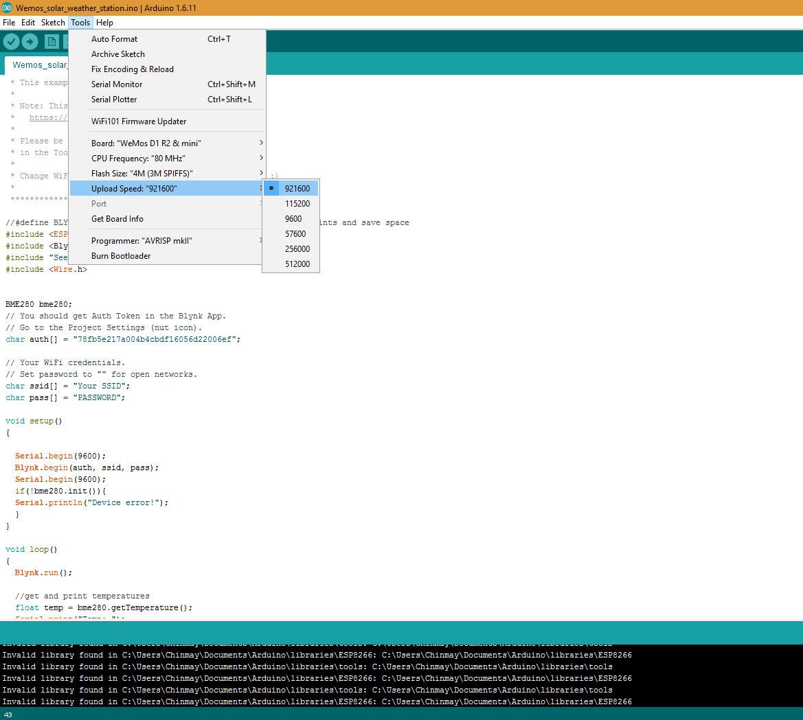 Solar Powered WiFi Weather Station V1.0 : 19 Steps (with Pictures ...