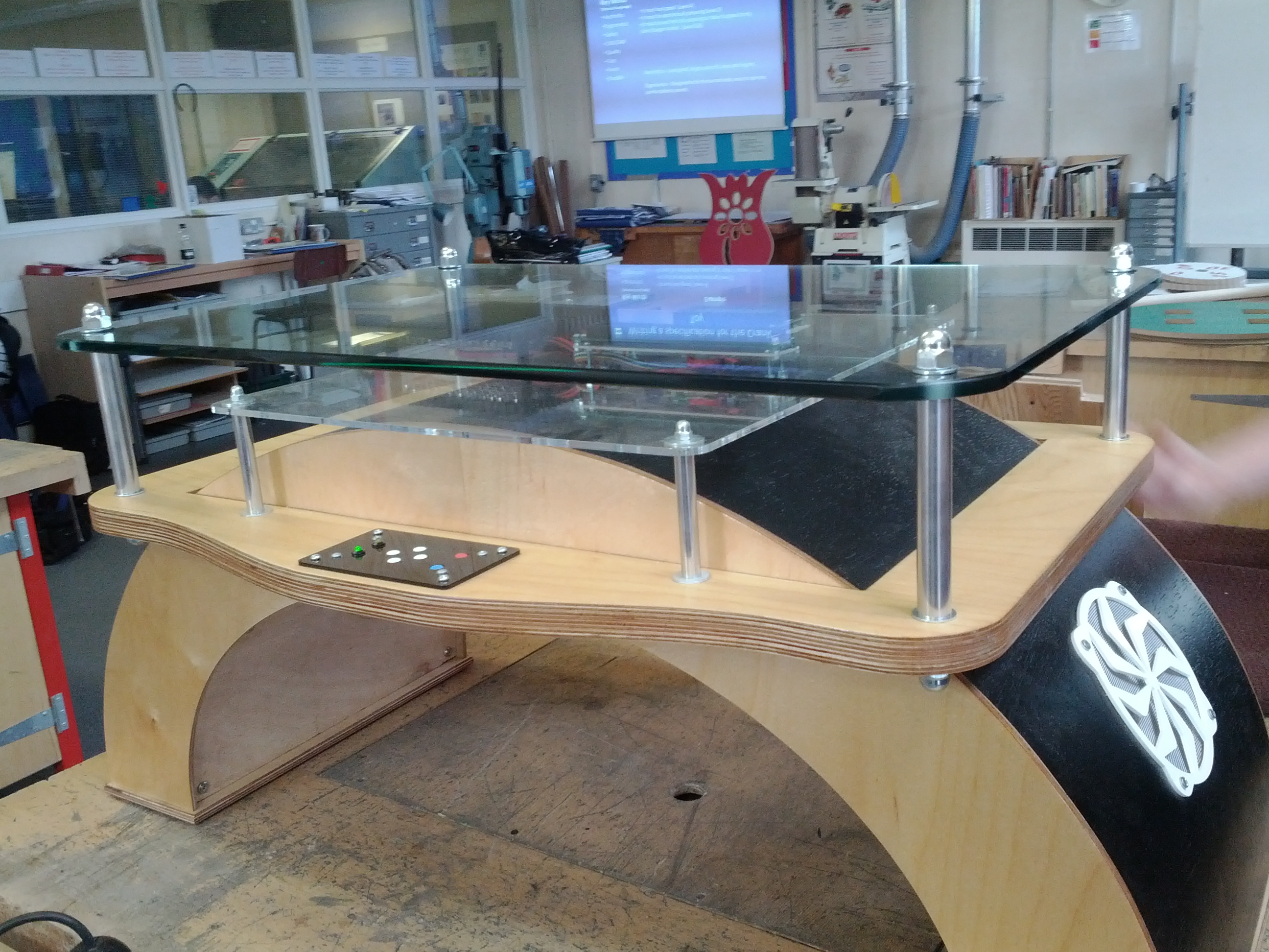 Interactive Arduino Powered Coffee Table : 16 Steps (with Pictures ...