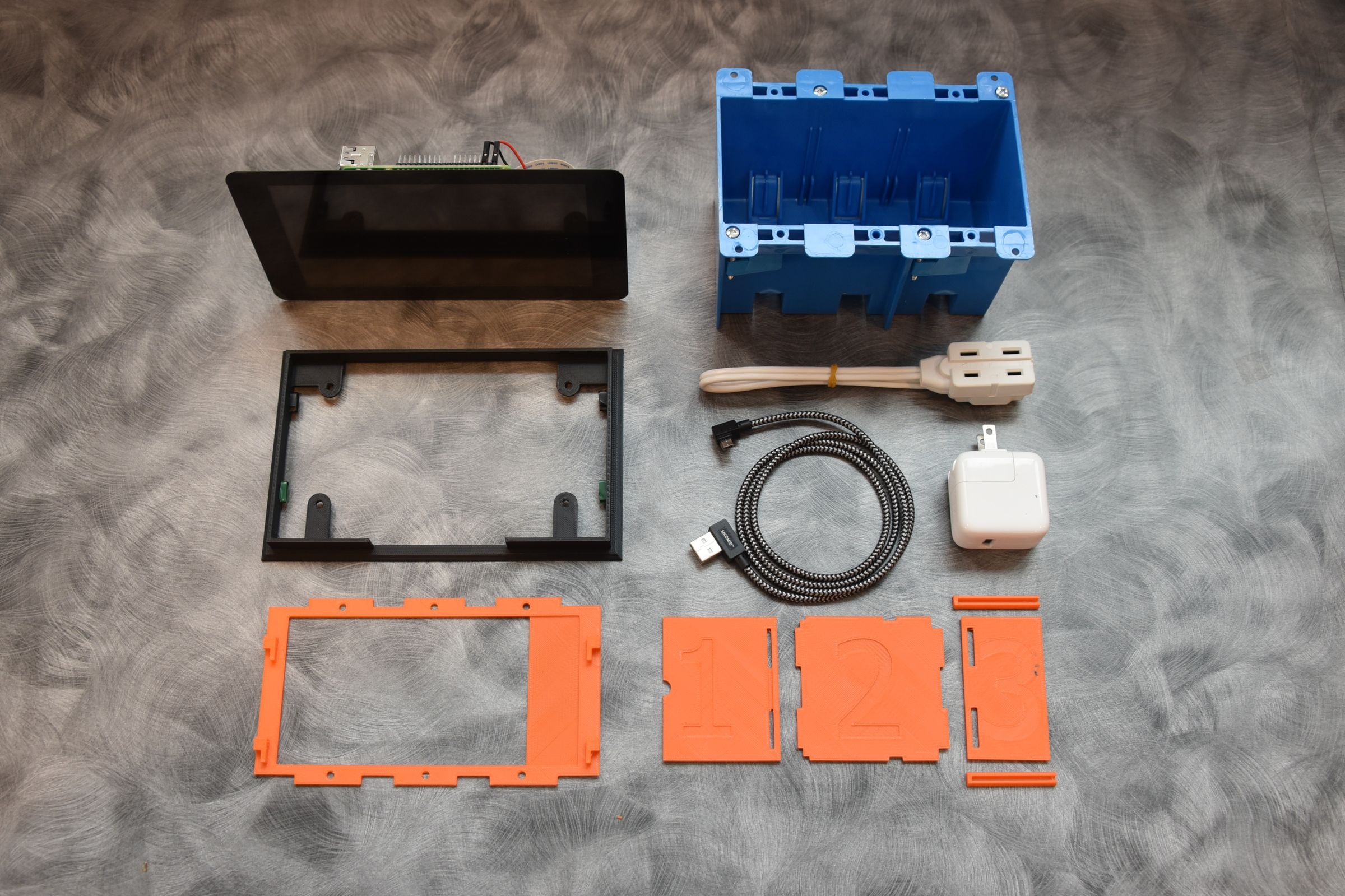 Flush Wall-Mounted Raspberry Pi Touchscreen : 8 Steps (with Pictures ...