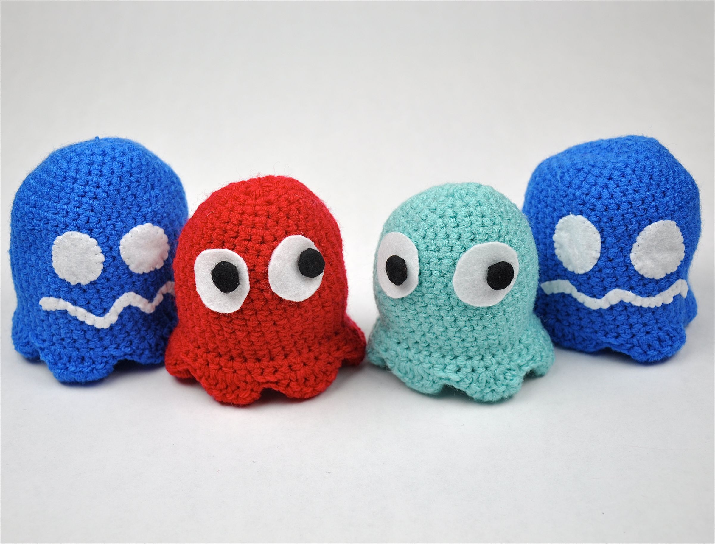 Crochet Pac-Man and Ghosts : 6 Steps (with Pictures) - Instructables