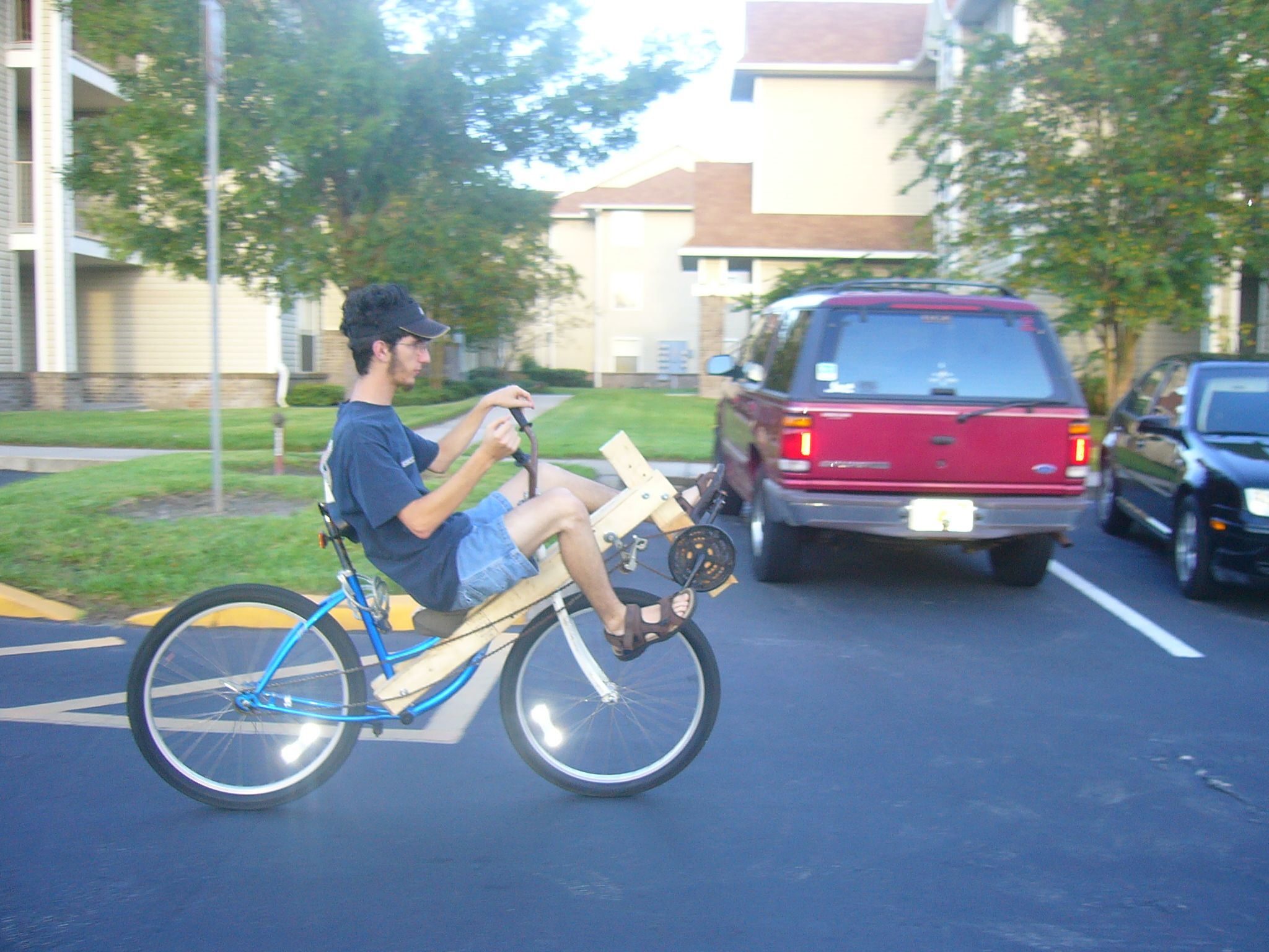 Cheap Short Wheelbase Wood Conversion Recumbent Bike : 7 Steps (with ...