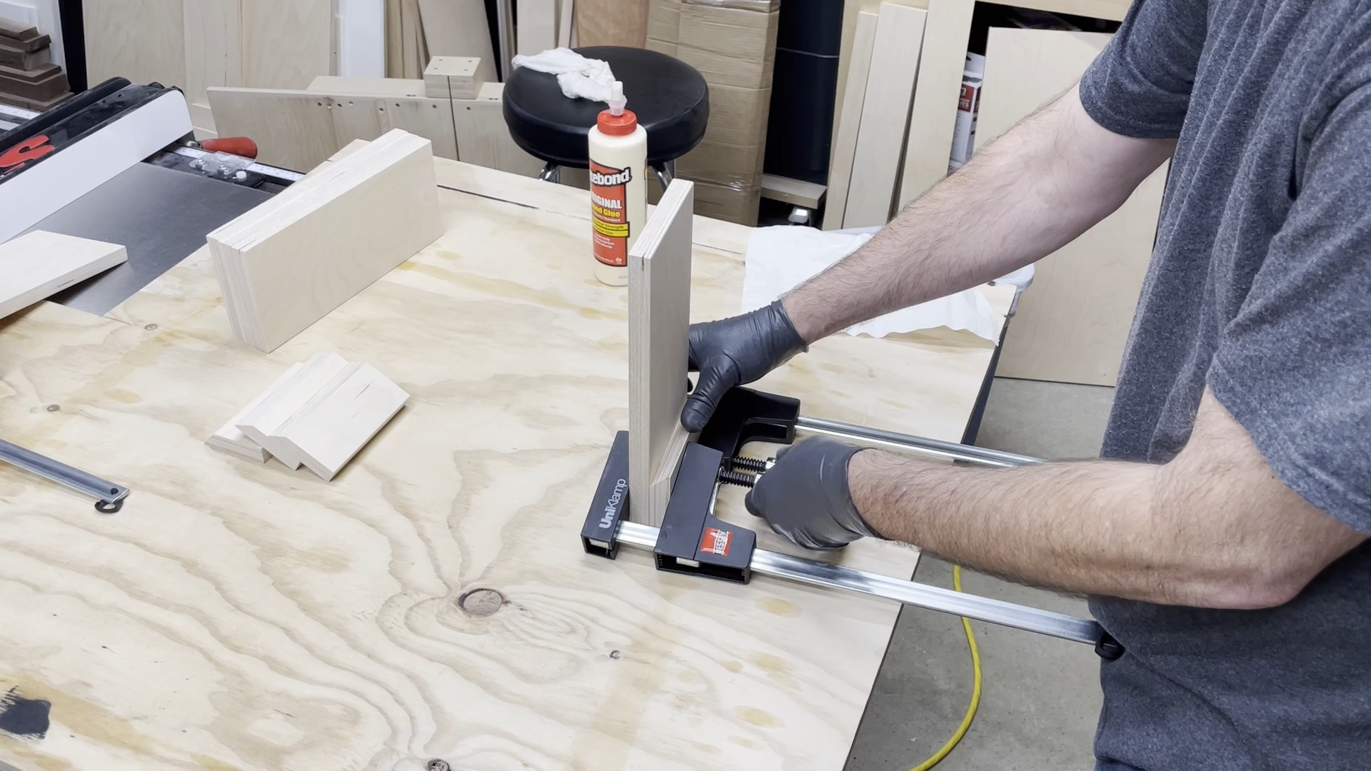 Bessey Clamp Racks With Epoxy Logos : 9 Steps (with Pictures ...