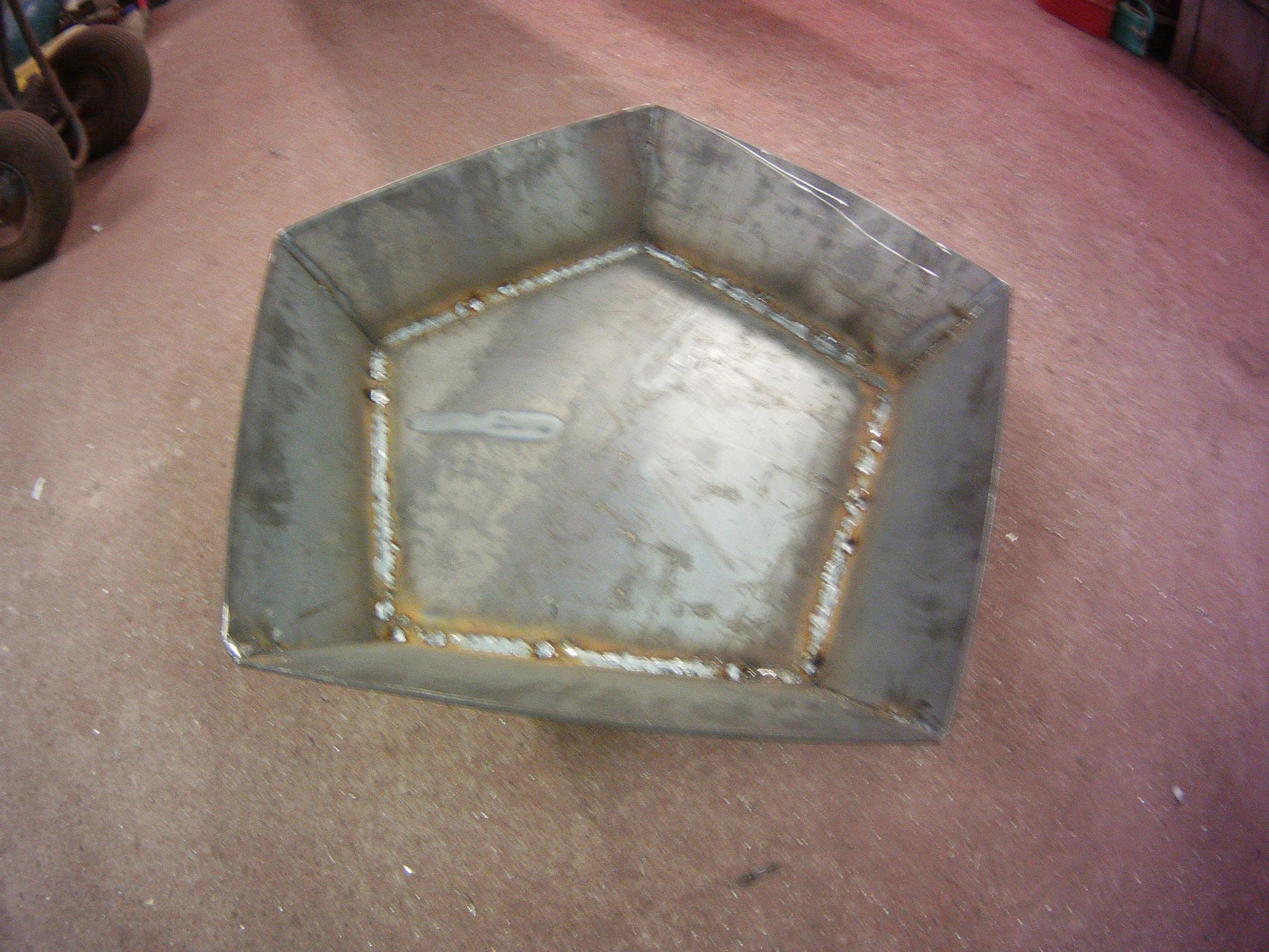 Pentagon Ufo Fire Bowl : 5 Steps (with Pictures) - Instructables