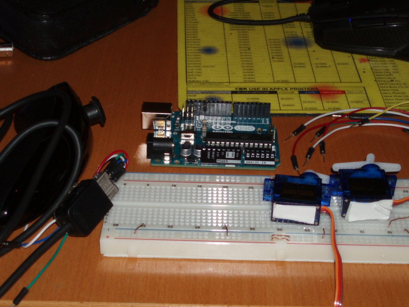 Arduino Wii Nunchuck Controller 4 Steps With Pictures Instructables