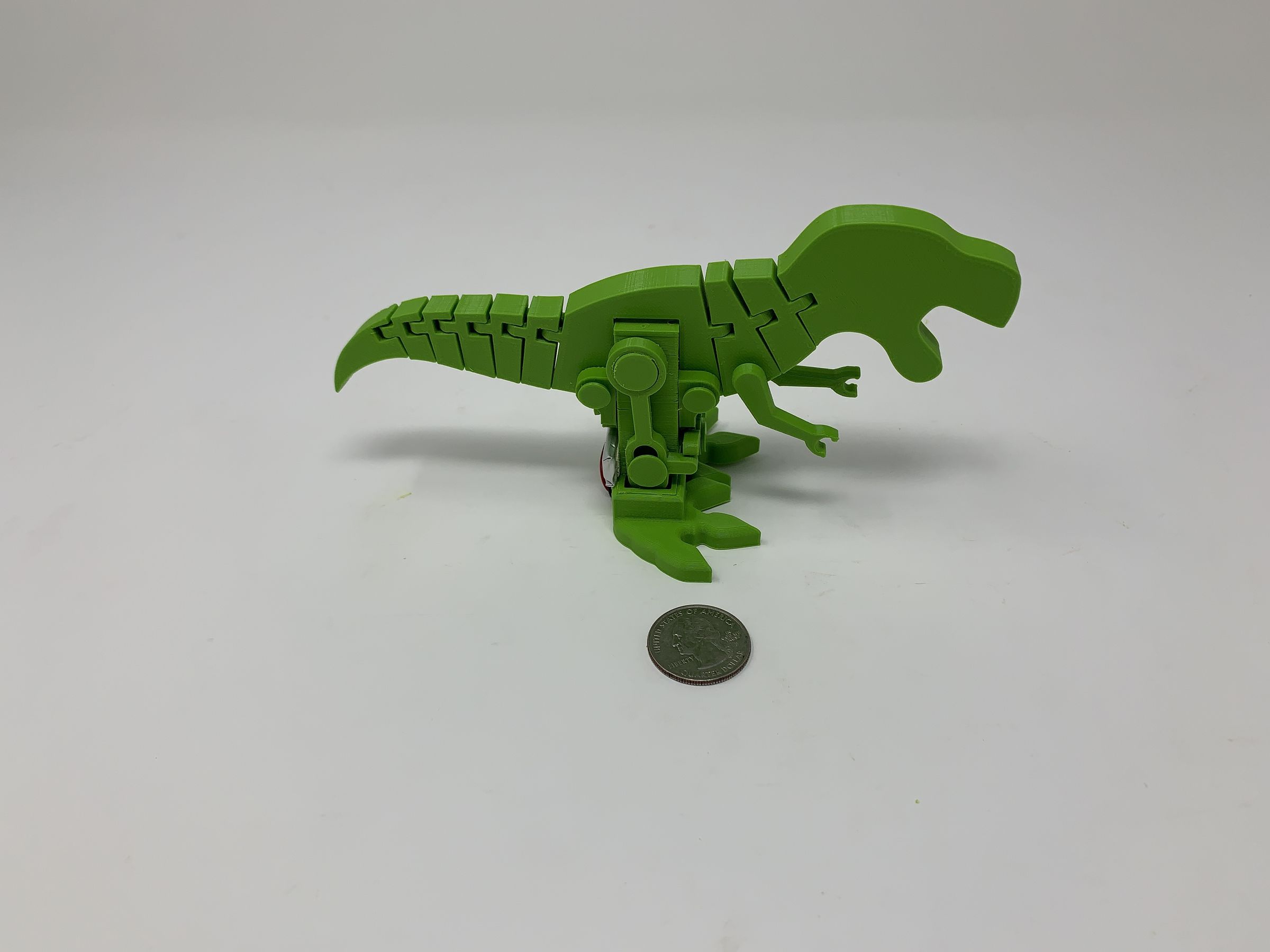 Motorized, Articulated T Rex(ish) Pin Walker : 7 Steps (with Pictures ...