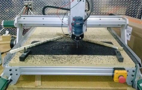 Make a 3D Printer Using a CNC Router - the "Deltabot" : 26 Steps (with ...