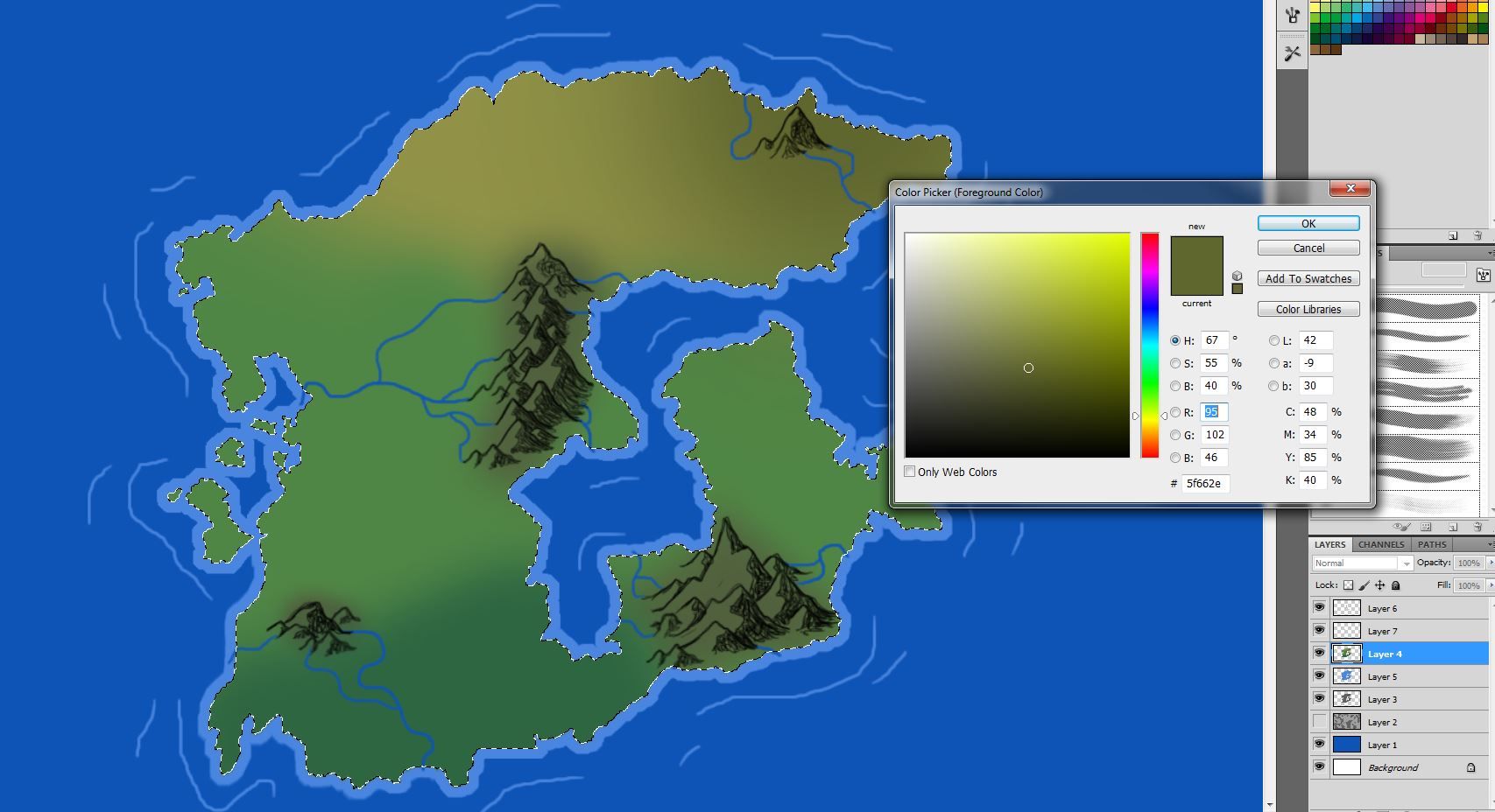 How to Make a Fantasy Map in Photoshop : 36 Steps (with Pictures ...