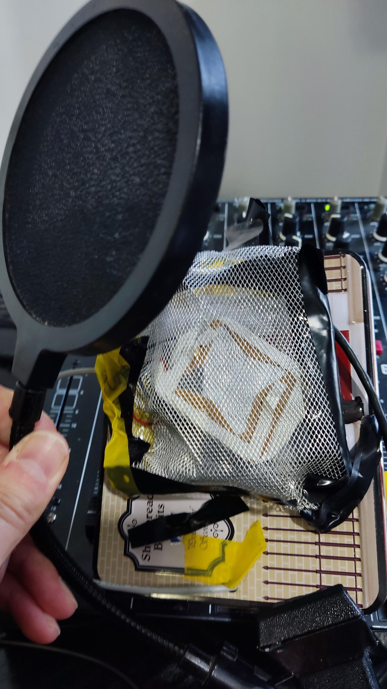 DIY Large Diaphragm True Condenser Microphone Capsule - From Scratch ...