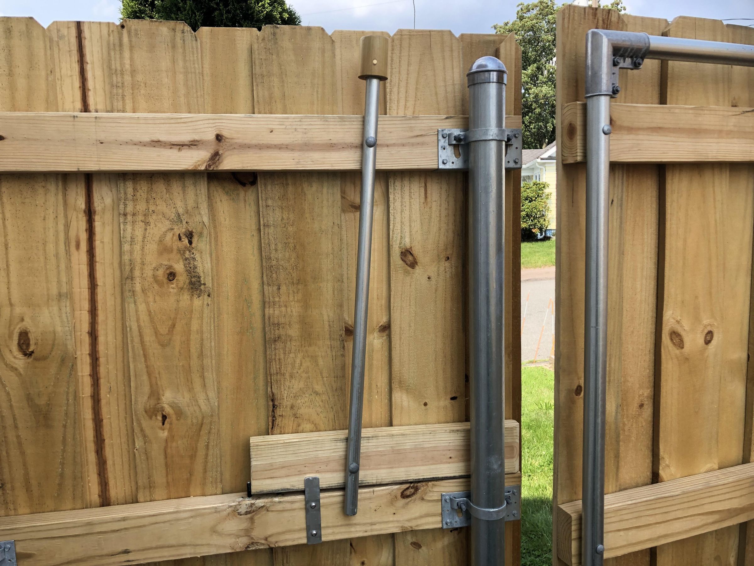 Concealed Gate and Pivoting Slide Bolt : 10 Steps (with Pictures ...