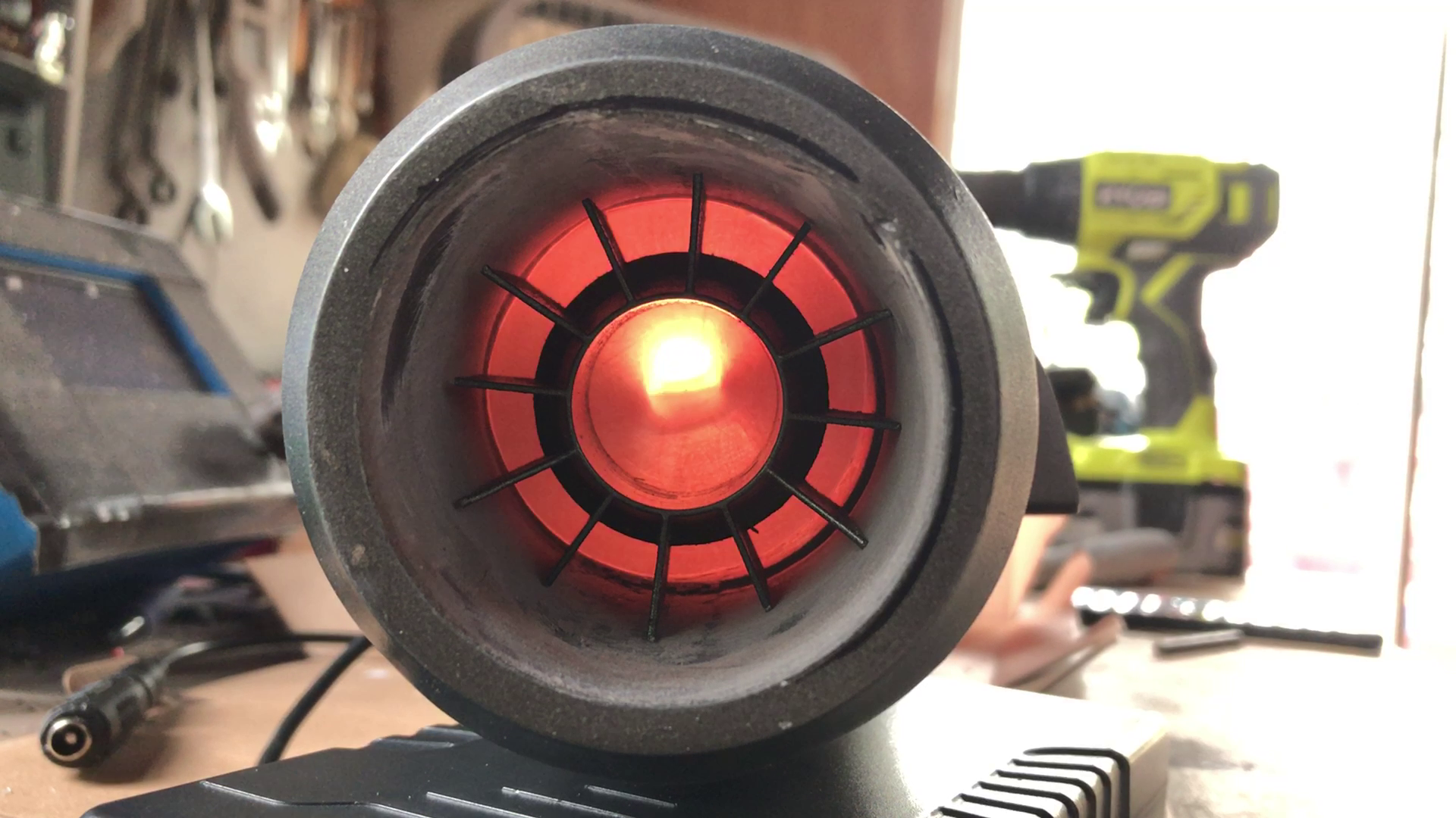 Making a LED Aperture Science Handheld Portal Device : 6 Steps (with ...