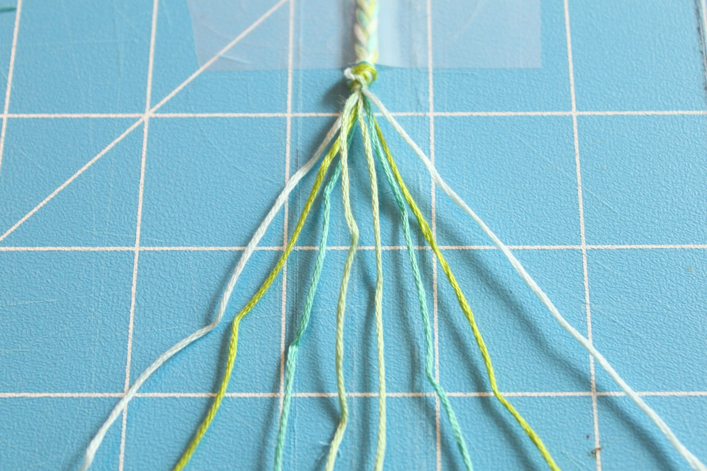 Chevron Friendship Bracelet Tutorial : 8 Steps (with Pictures ...