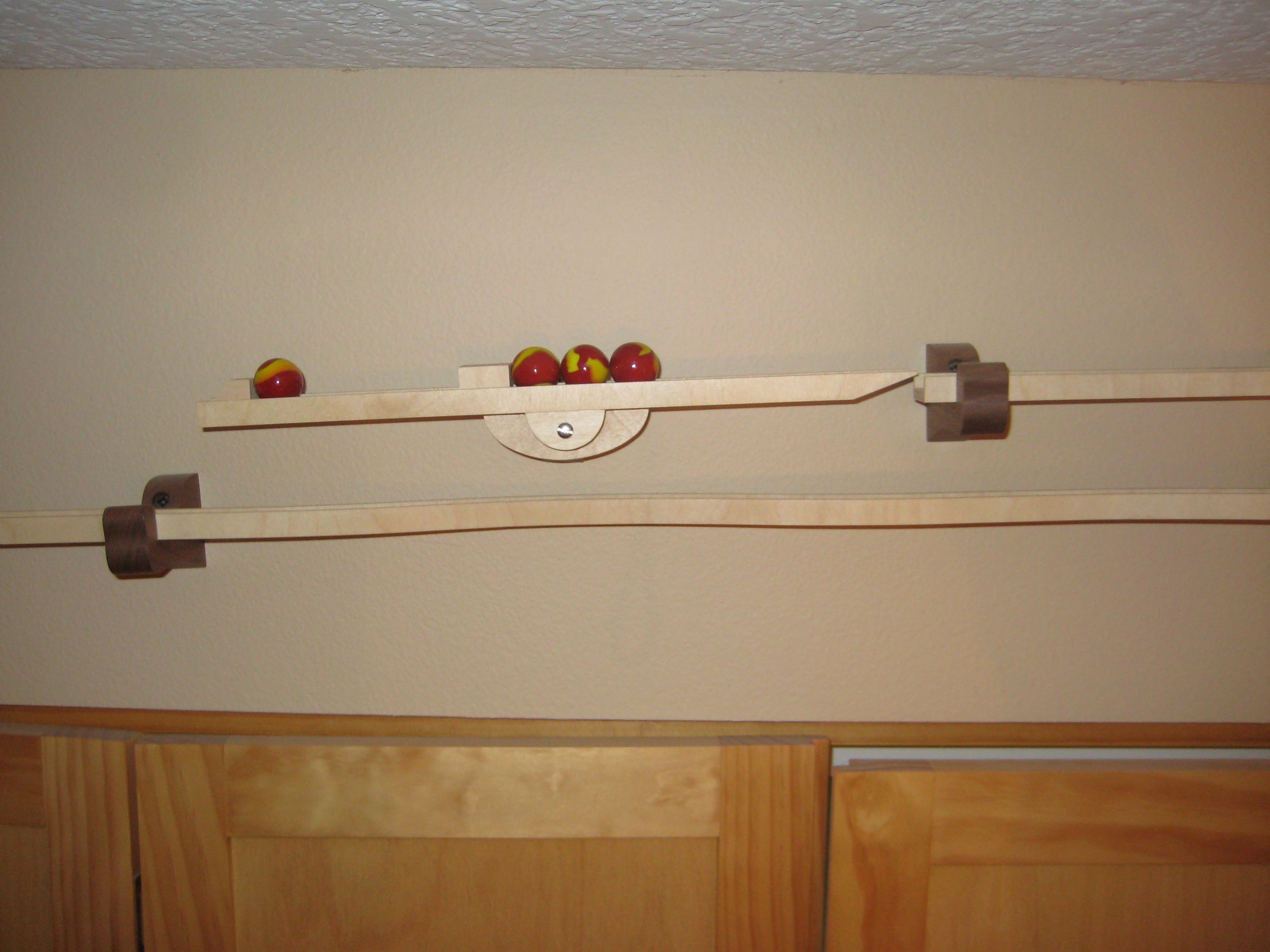 Kinetic Marble Track Around the Top of a Room : 9 Steps (with Pictures ...