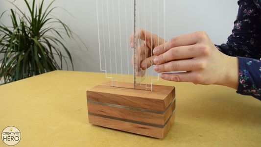 DIY Wood & Acrylic Color-Changing LED Lamp : 12 Steps (with Pictures ...