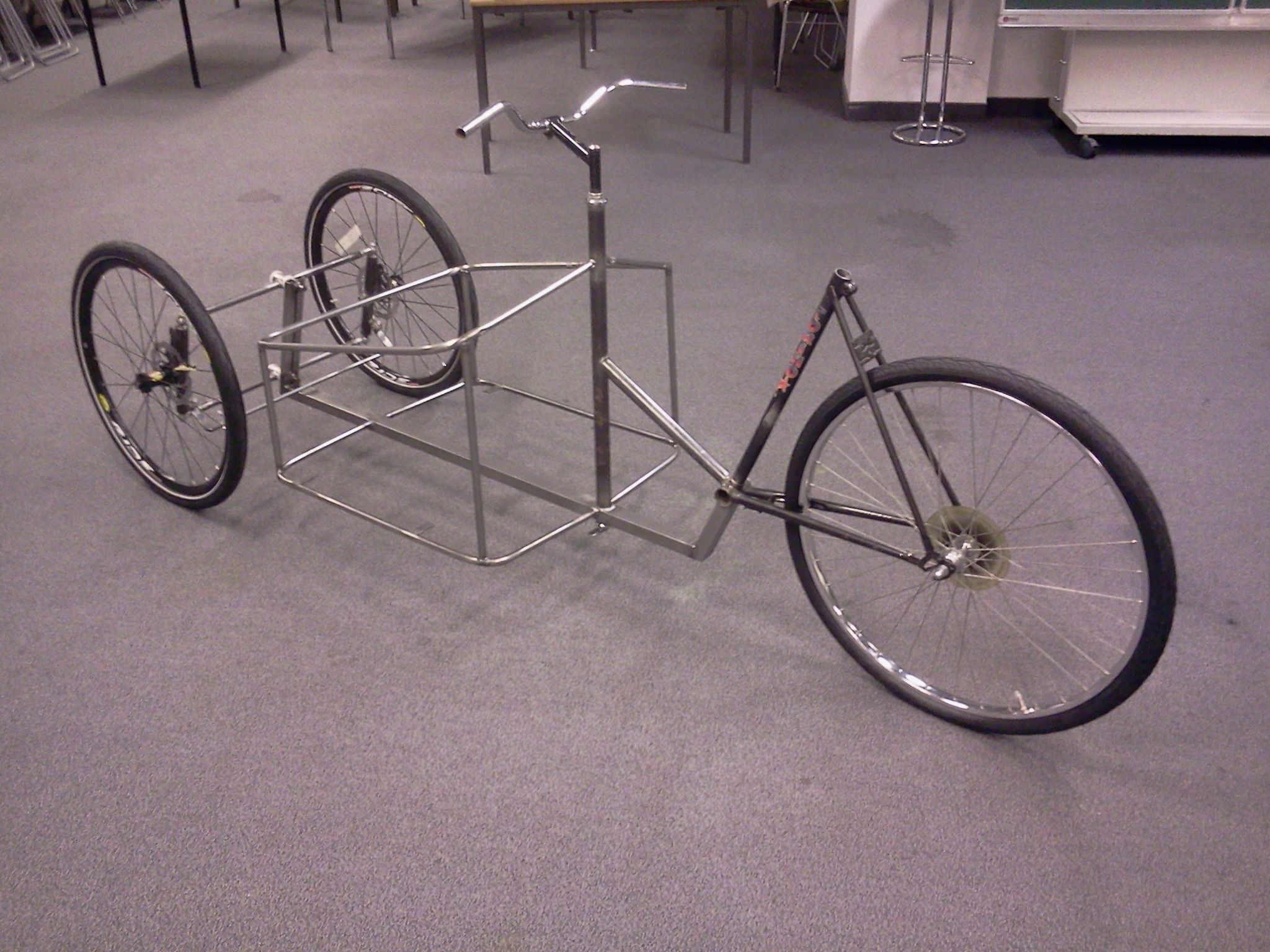 Fail: a Full Tilting 3-wheeled Cargo Bike : 7 Steps (with Pictures ...