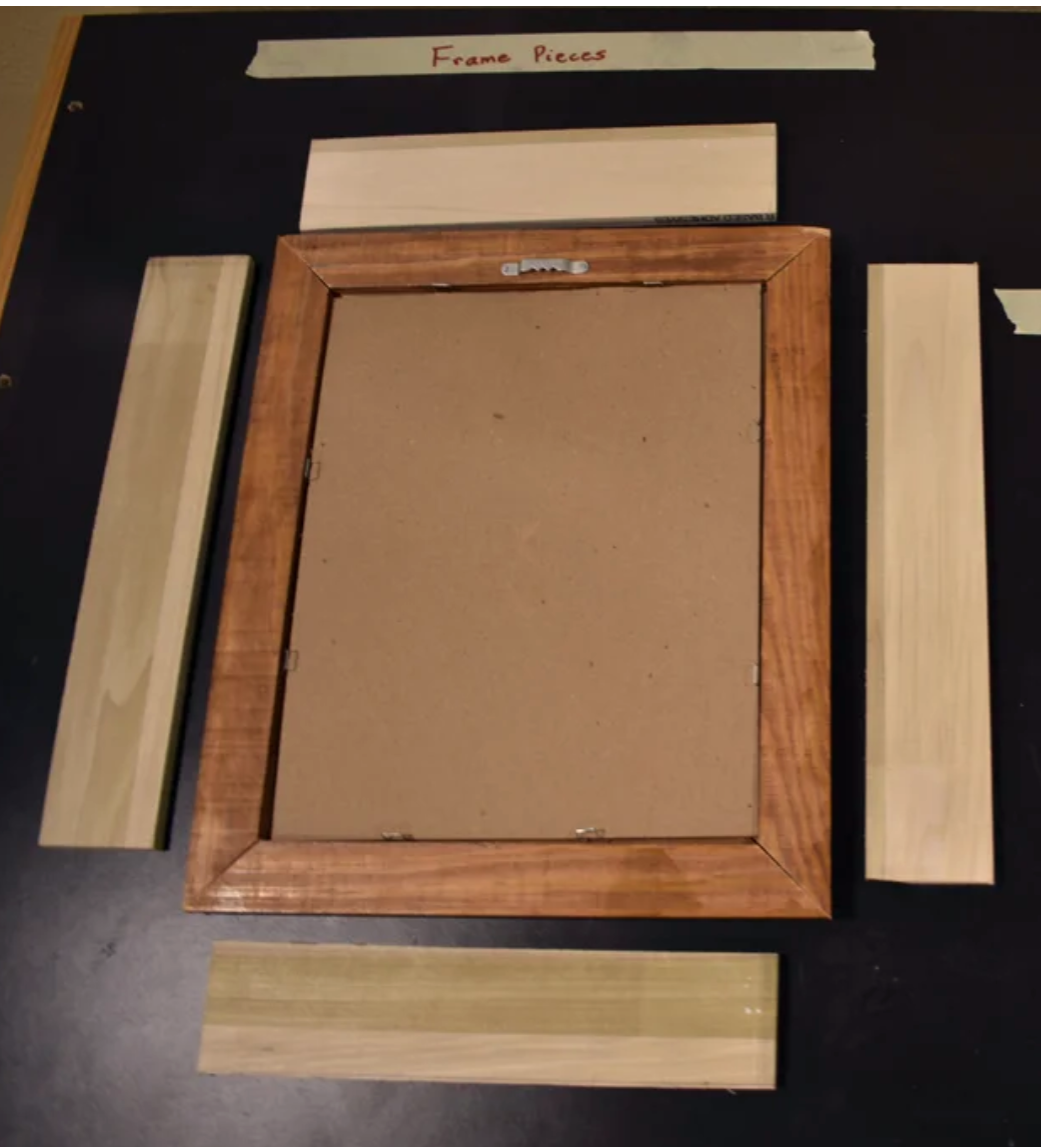 Friction Top Mini Cherry with 55-piece top framed in Wenge Sculpture ...