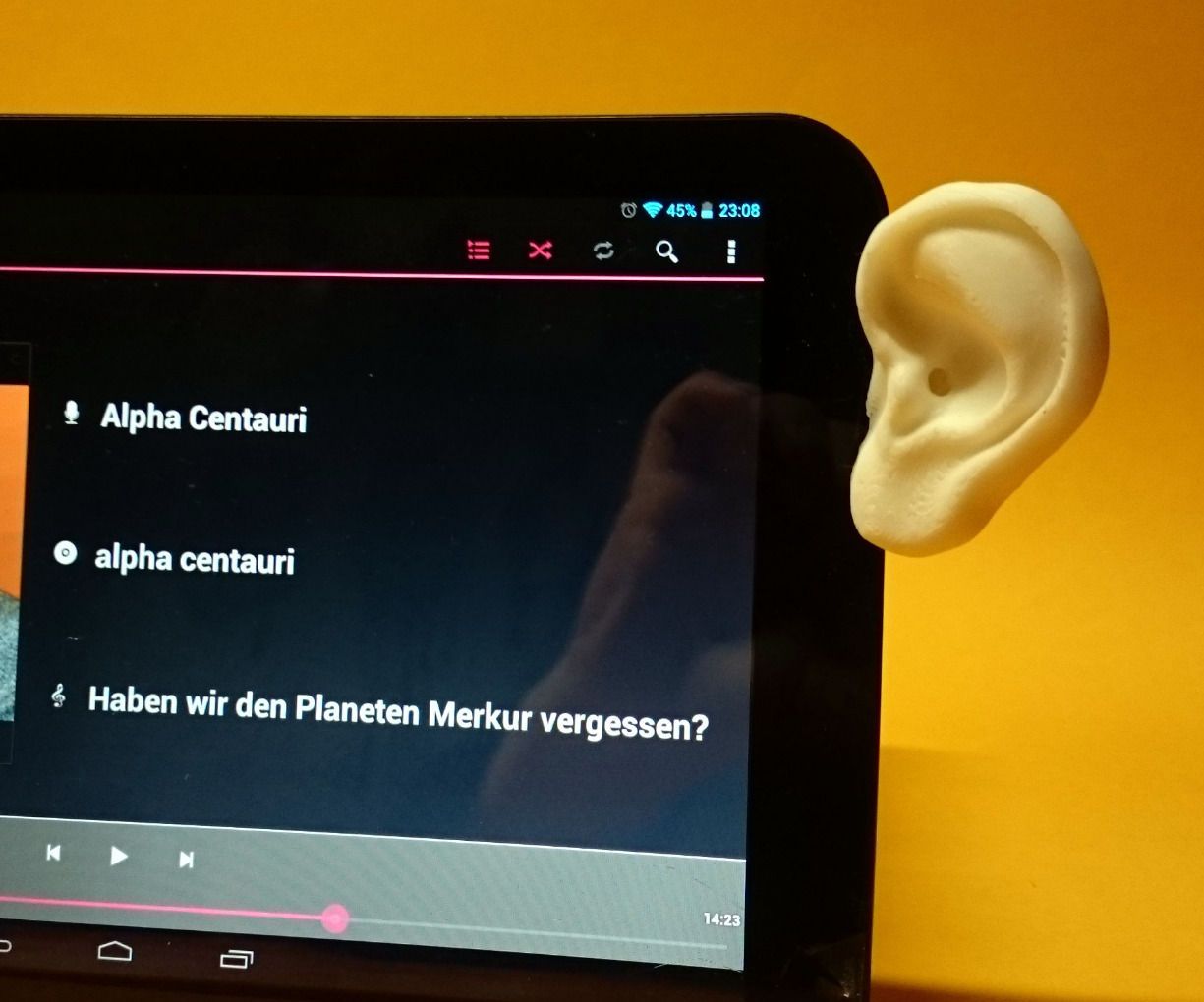 Sound Deverting Human Ear for Tablets : 3 Steps - Instructables