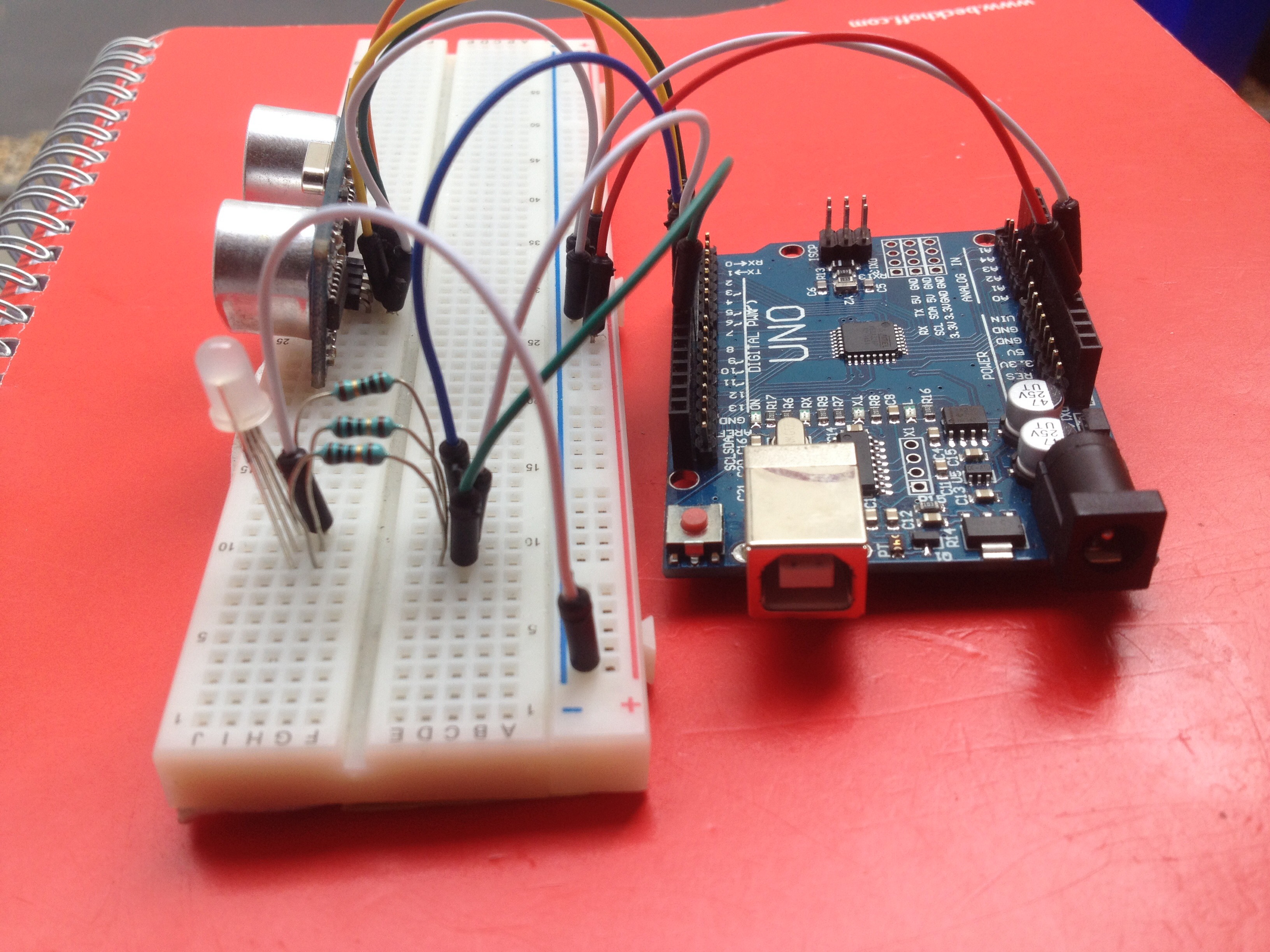 Ultrasonic Distance Sensor Arduino HC-SR04 : 4 Steps - Instructables