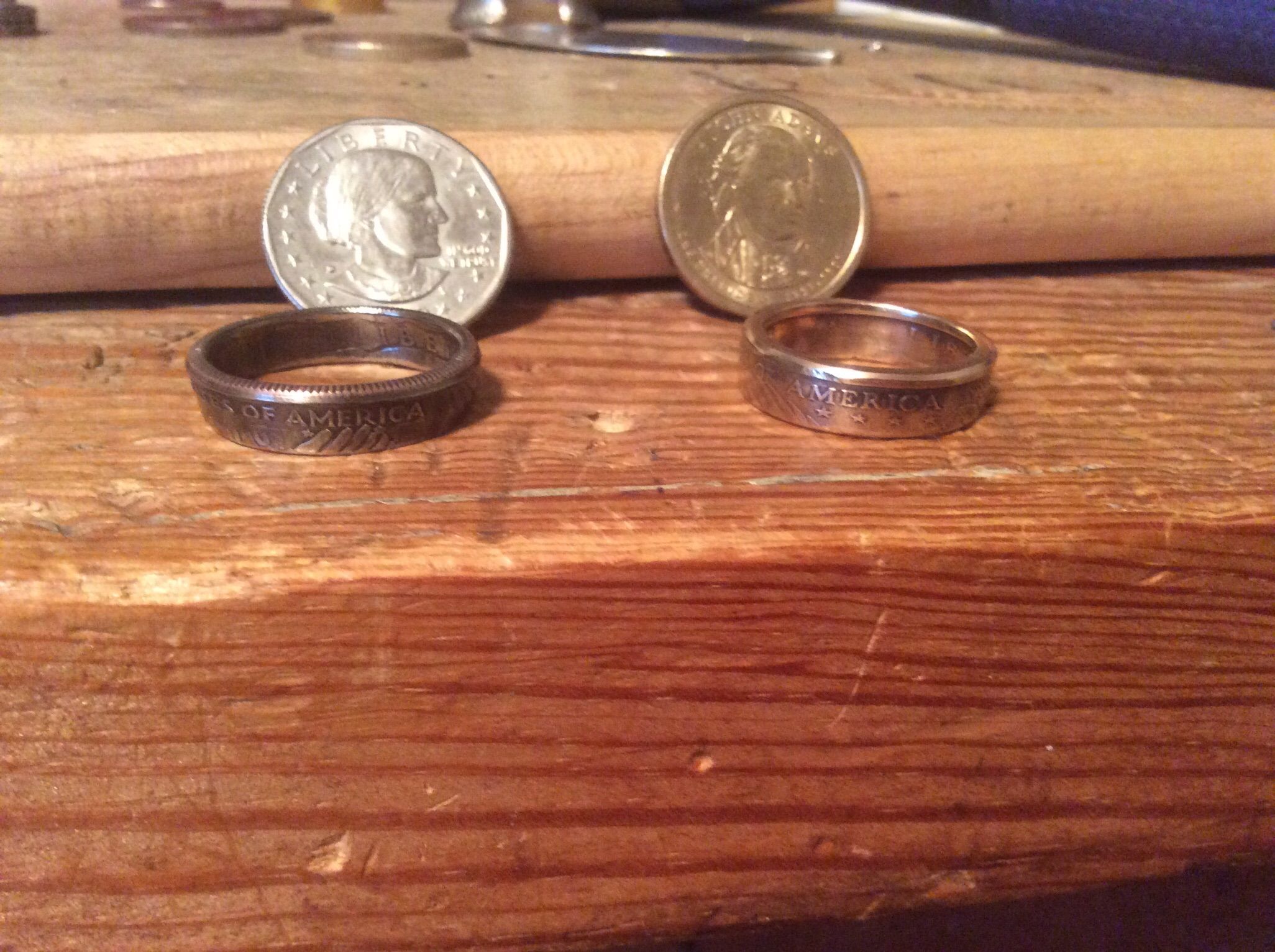 How to Make a Ring Out of a Coin - Tutorial : 5 Steps (with Pictures ...