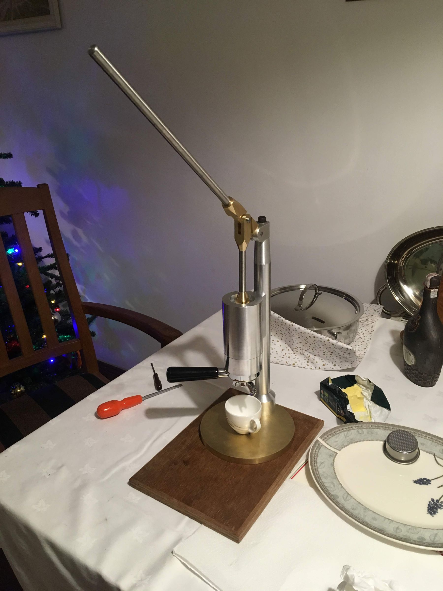 How to Make a Lever Espresso Coffee Machine : 19 Steps (with Pictures ...