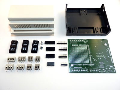Arduino UNO / Arduino 101 DIN Rail Enclosure & Breadboard : 9 Steps ...