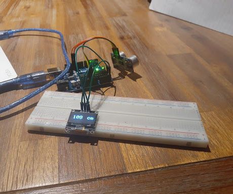 DIY Distance Meter With OLED Display : 4 Steps - Instructables