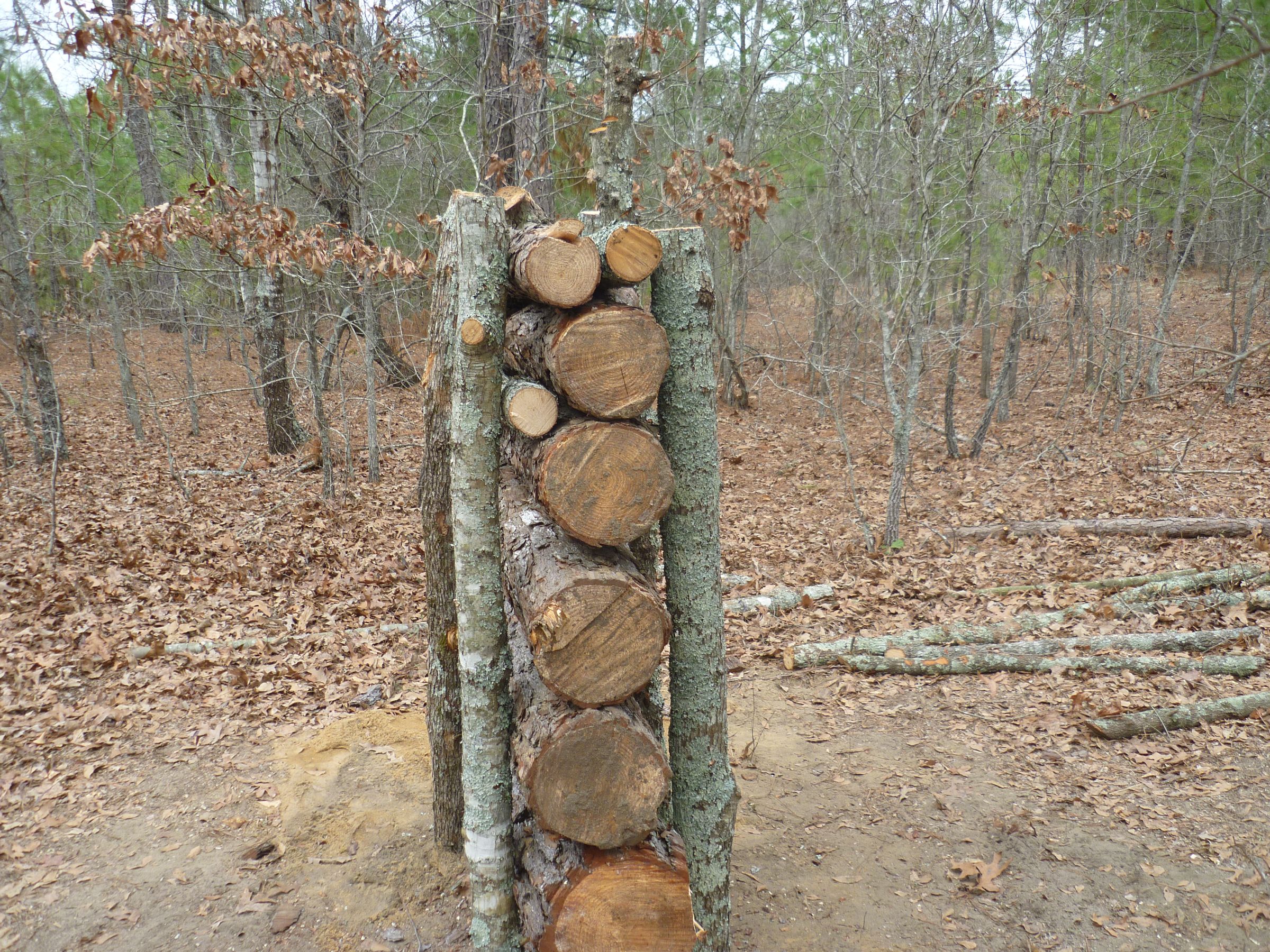 Wood Log Shooting Backstop - Instructables