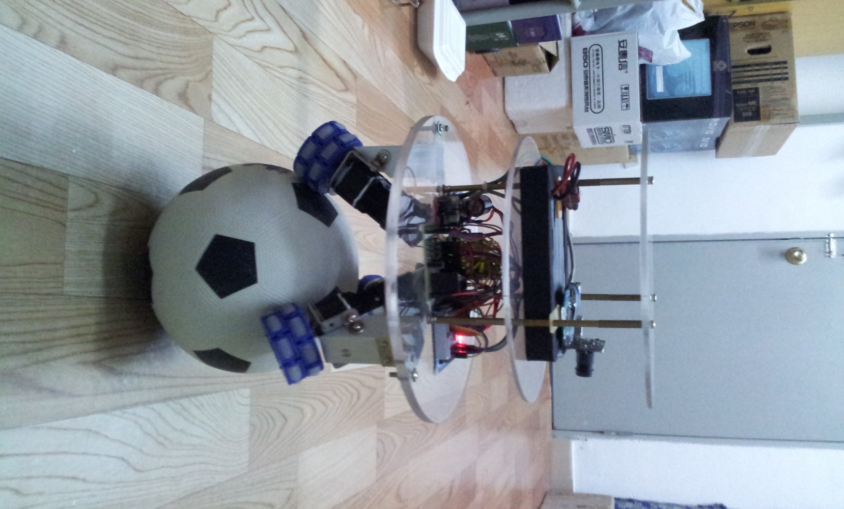 How To Make A Ball Balancing Robot 6 Steps With Pictures