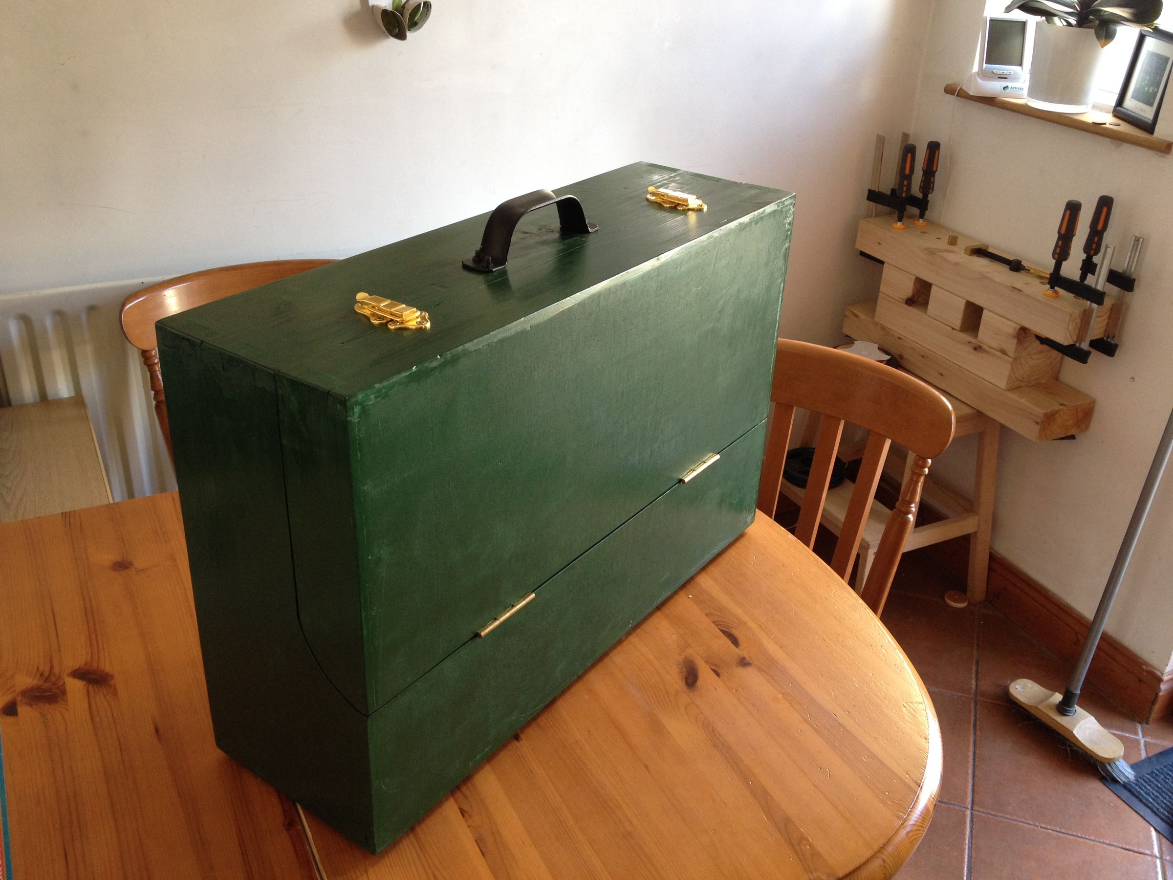 Beginning Woodworking Part 2: Fall Front Wooden Toolbox : 6 Steps (with ...