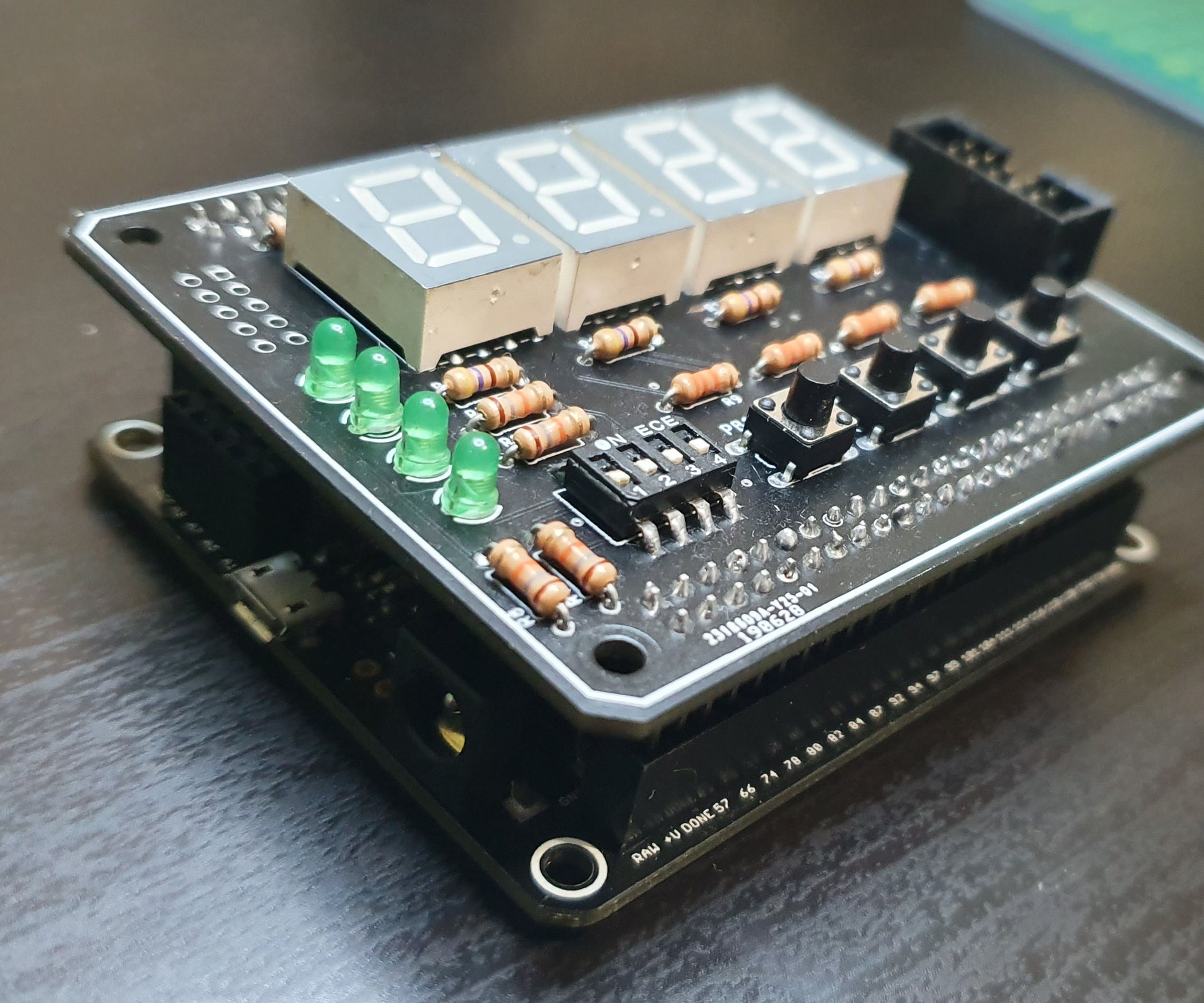 Mojo Fpga Development Board Shield 3 Steps Instructables 