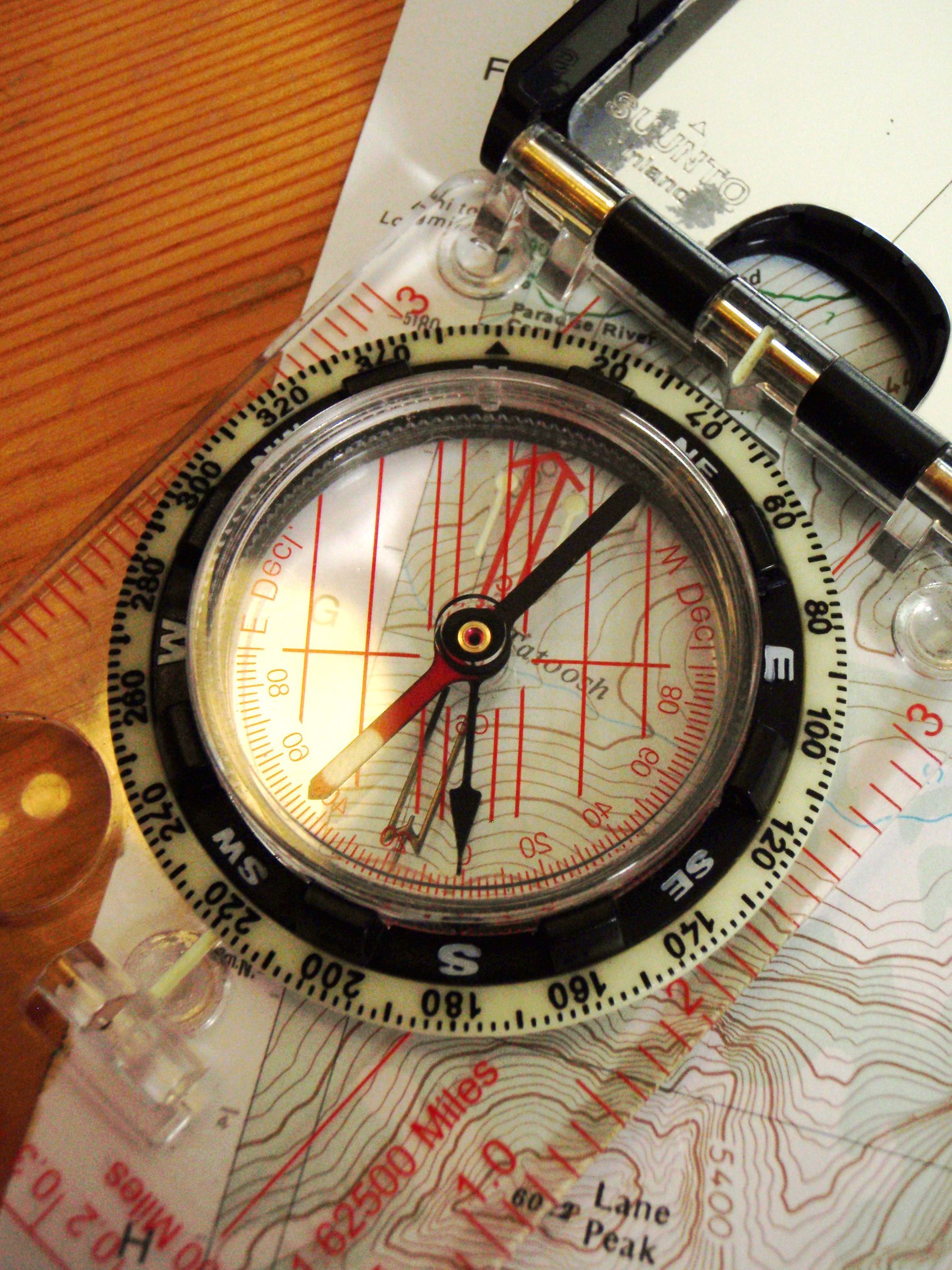 How to Navigate With a Map and Compass : 7 Steps (with Pictures ...