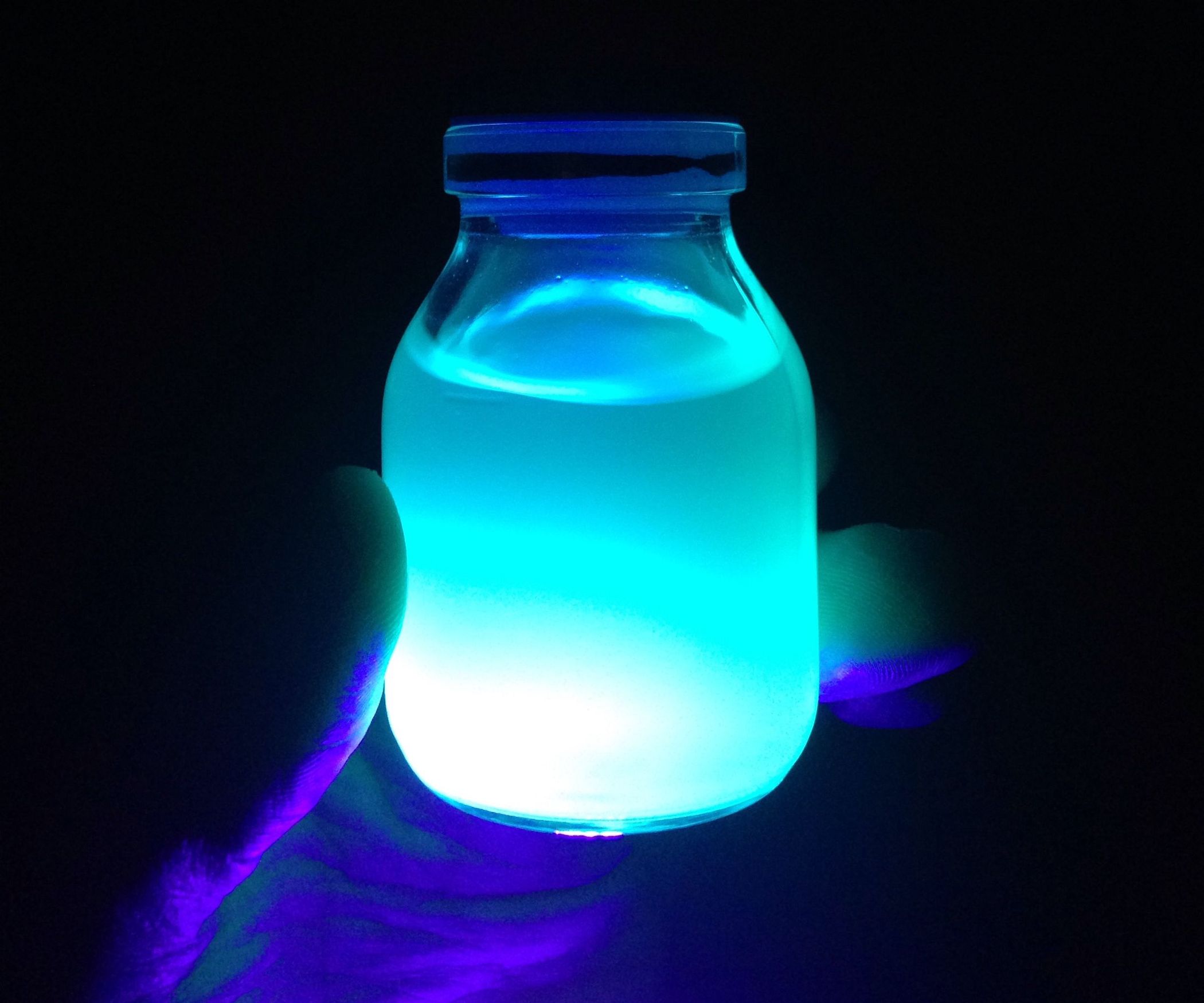 Cool Blue Light Experiment