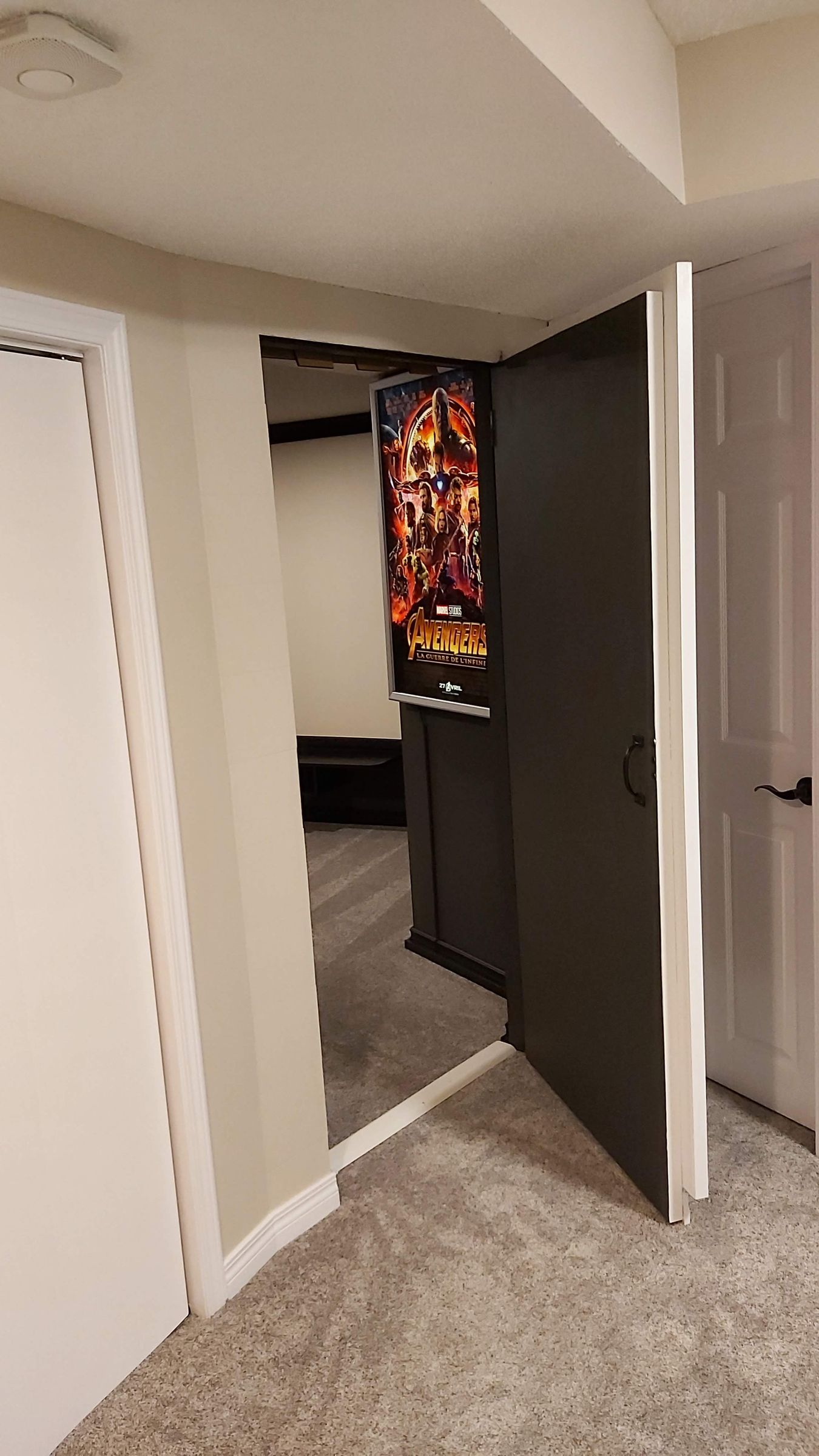 Movie Room Hidden Door : 3 Steps - Instructables