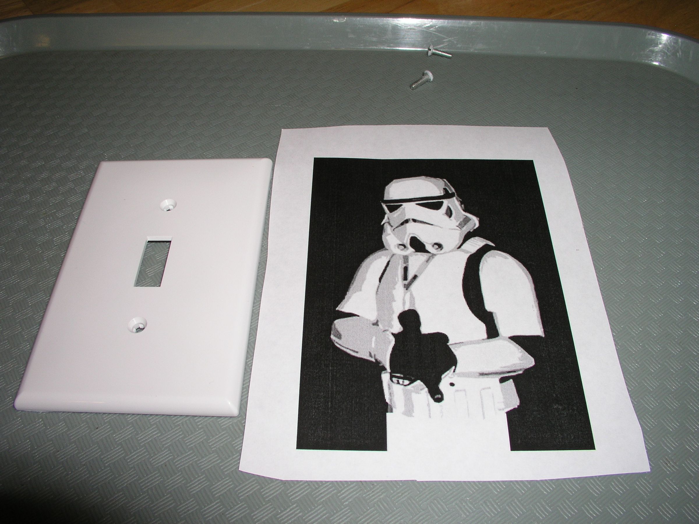 MAKE YOUR OWN CUSTOM SWITCH PLATES : 10 Steps (with Pictures ...