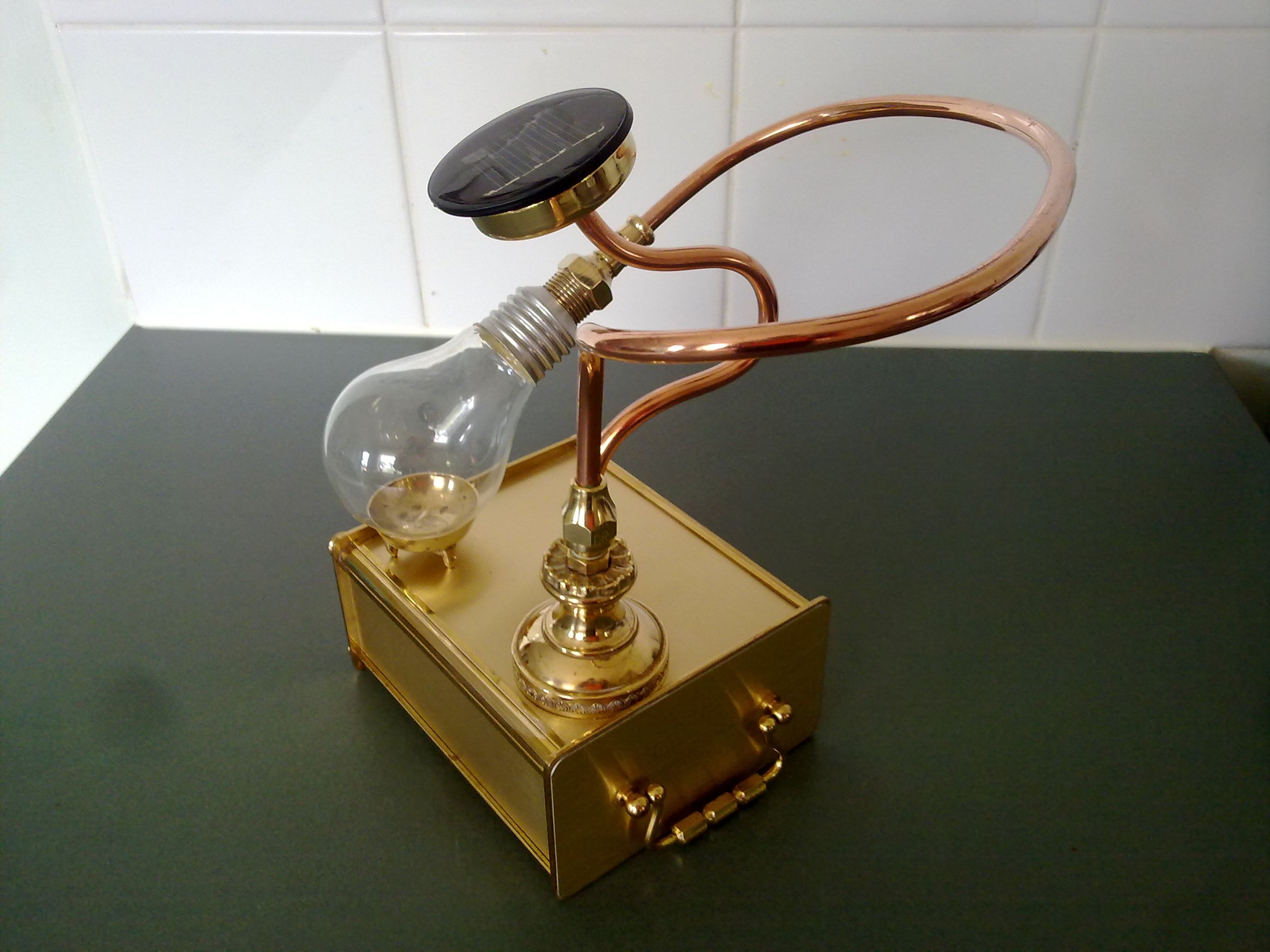 Desktop Terrarium With Night Light : 4 Steps (with Pictures ...