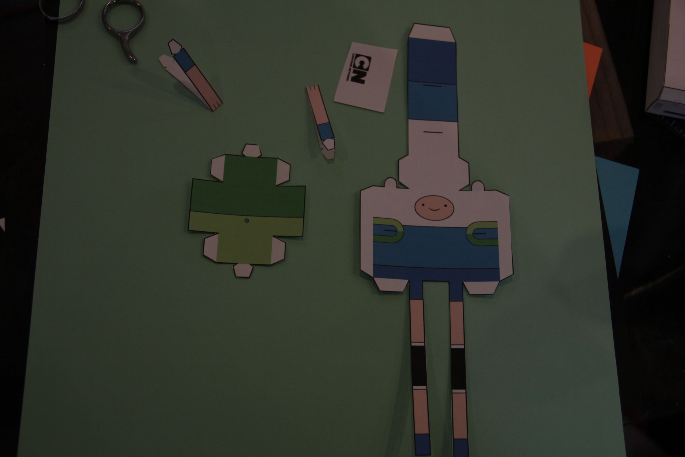 Papercraft Finn (Adventure Time) - Instructables