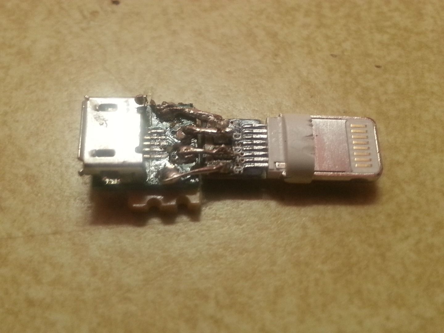 DIY Micro USB to Lightning Cable Adapter : 4 Steps - Instructables
