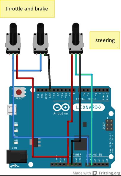 Arduino circuit 8 wheels