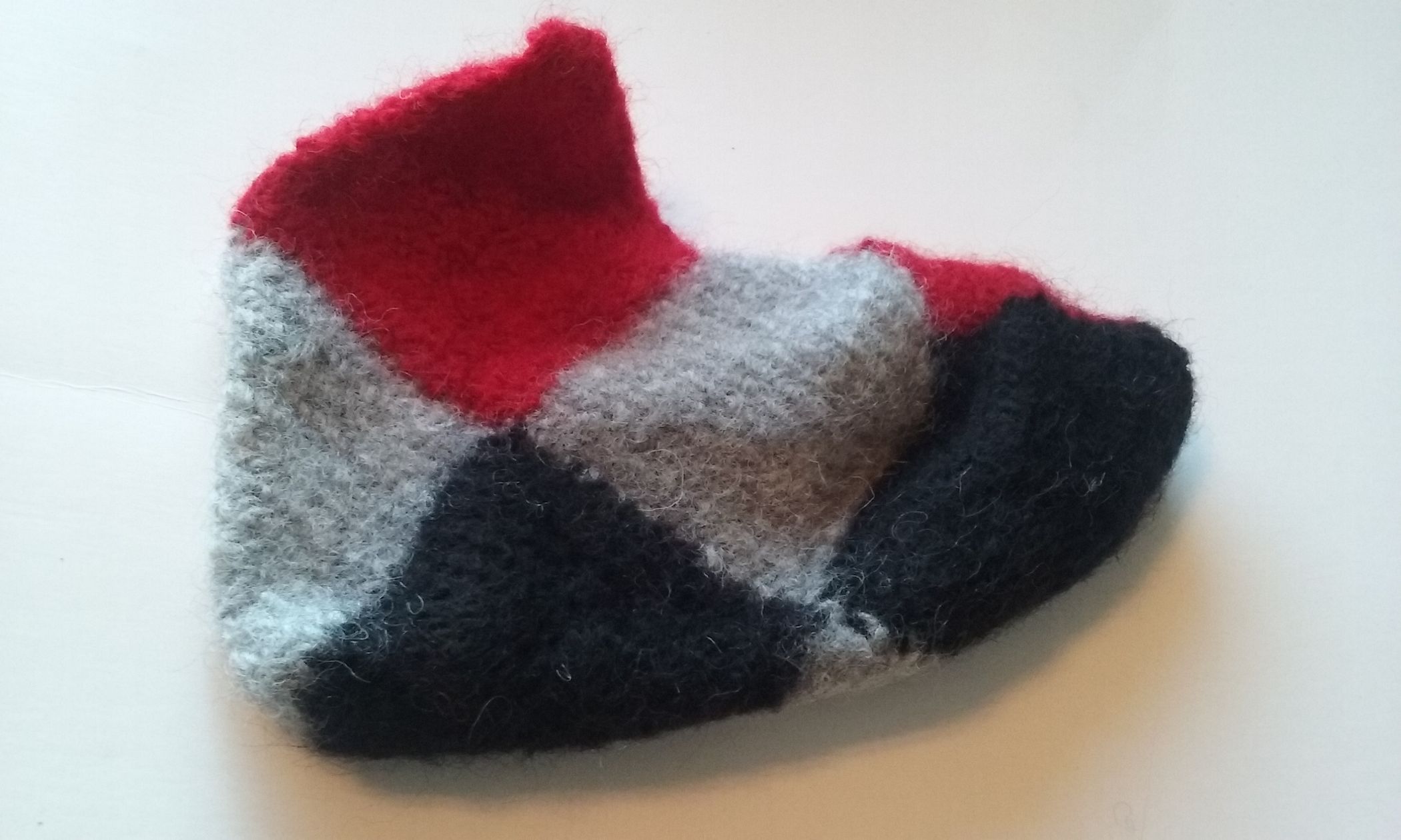Felted Slippers on the Addi Express : 6 Steps (with Pictures ...