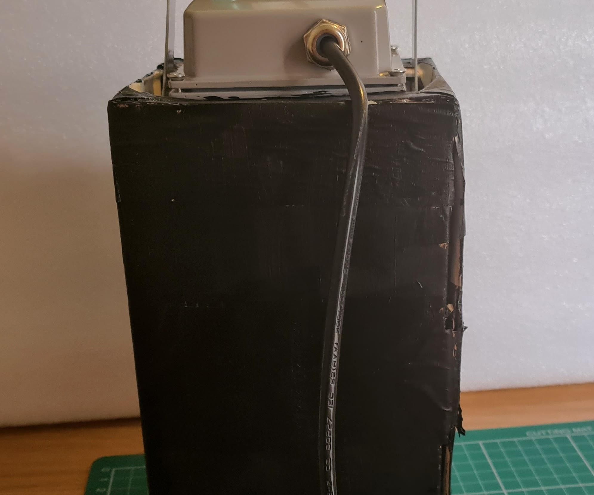 Resin Curing Station From a Cardboard Box : 5 Steps (with Pictures ...