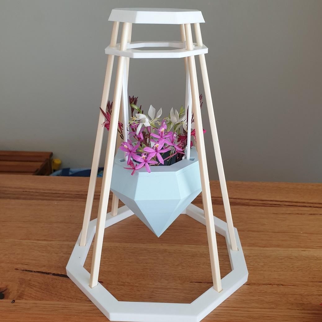 Recycled Chopsticks Flower/plant Stand : 7 Steps (with Pictures ...