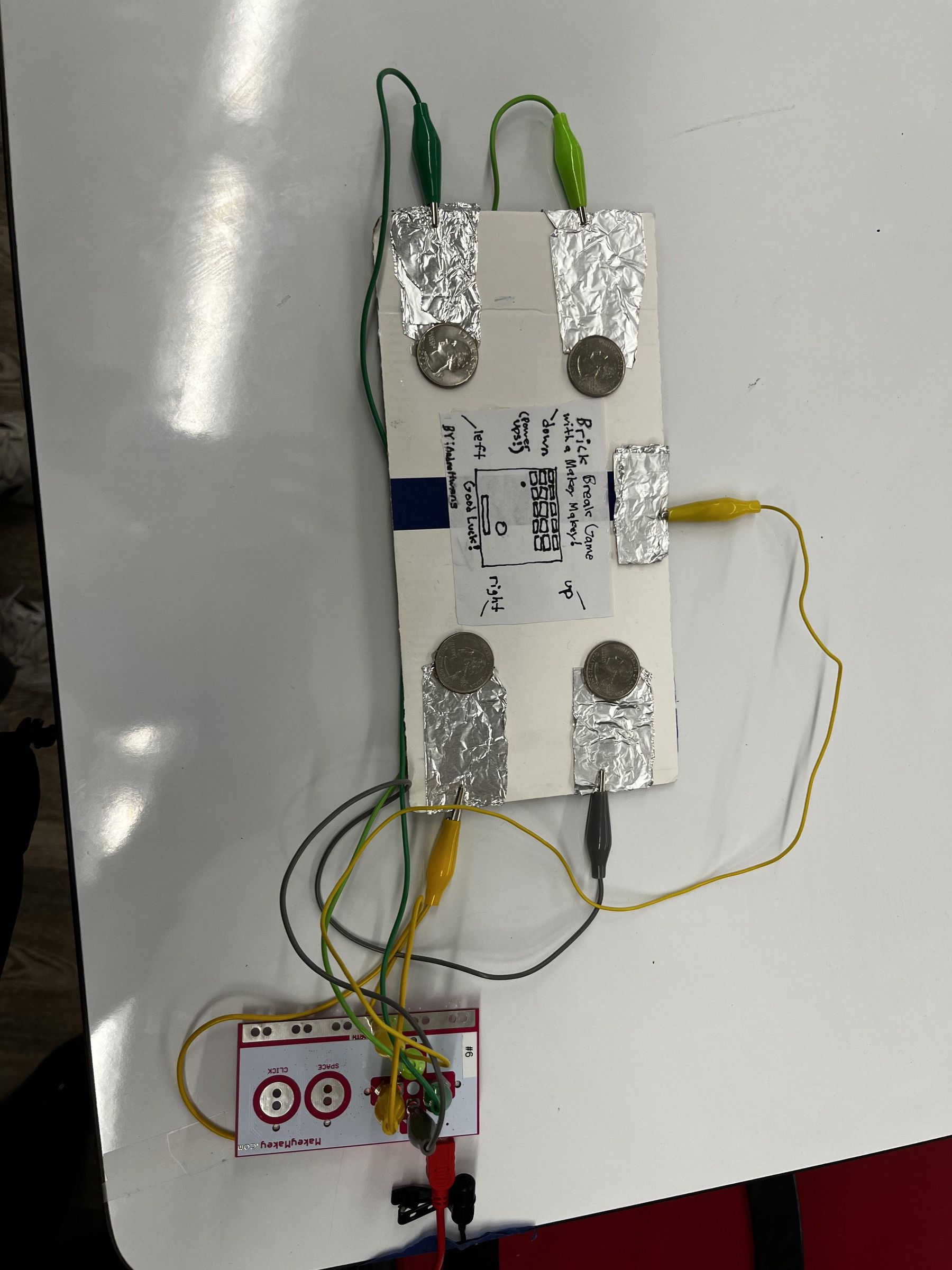 Brick Breaker Makey Makey : 7 Steps - Instructables