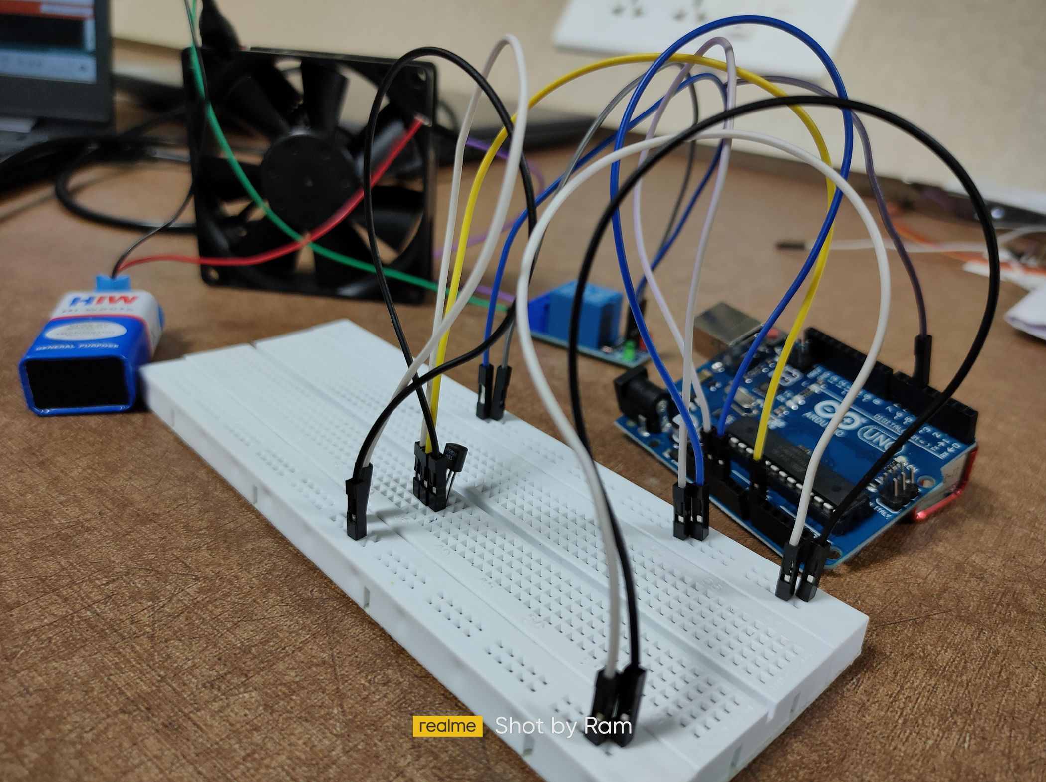 Temperature Controlled Fan : 4 Steps - Instructables