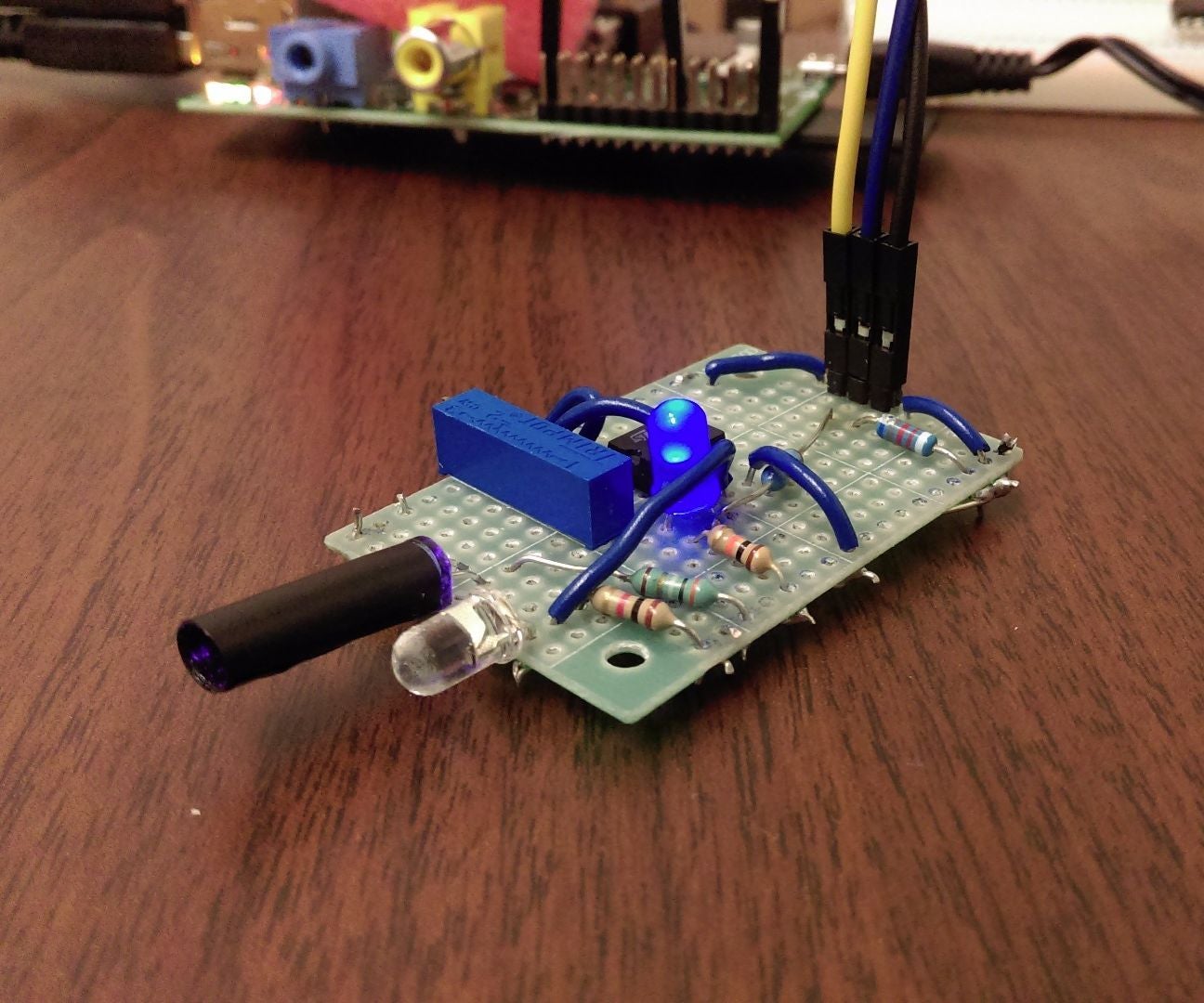 Diy Infrared Motion Sensor System For Raspberry Pi 4 Steps Instructables 